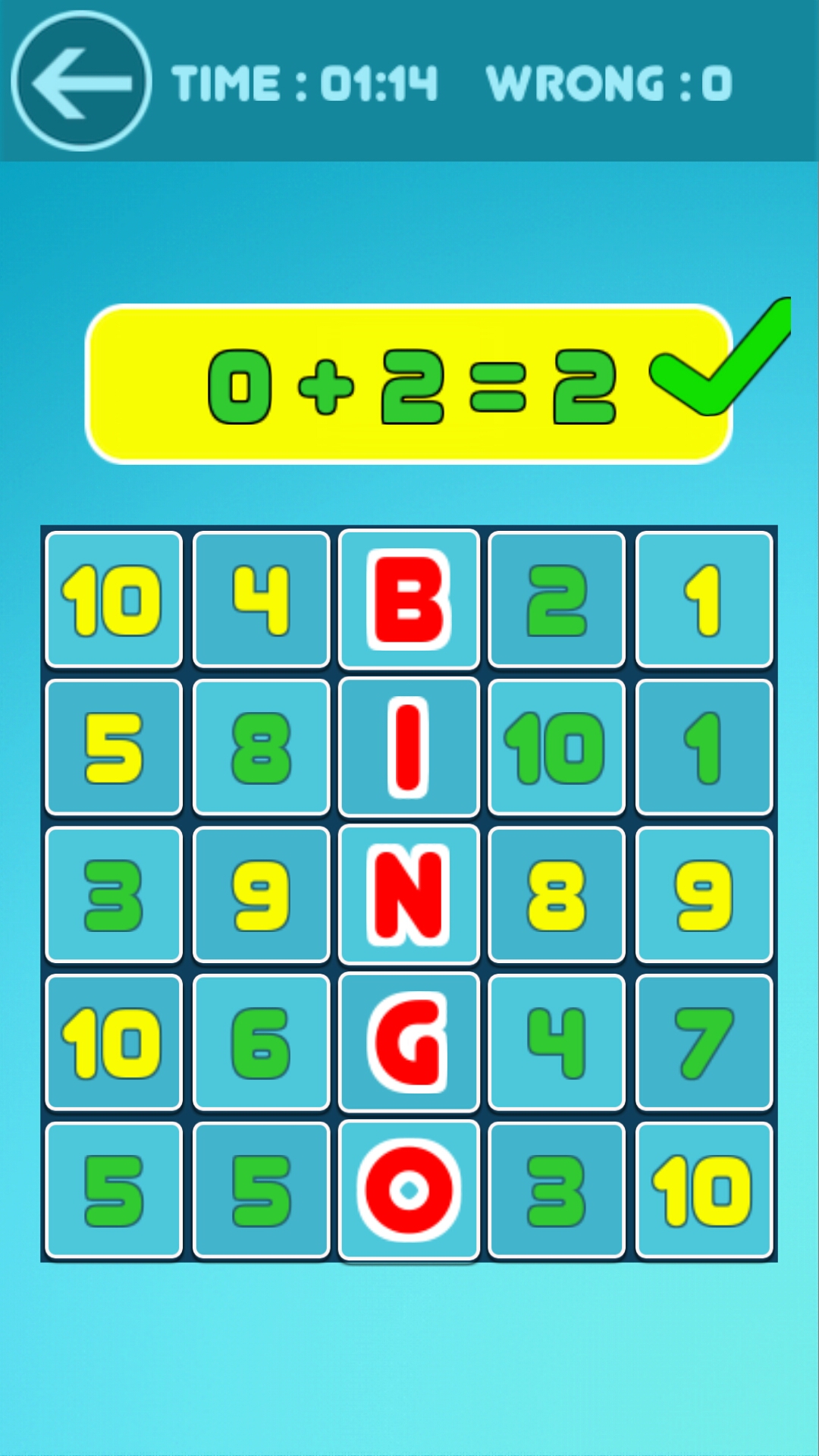 Math bingo - App on the Amazon Appstore