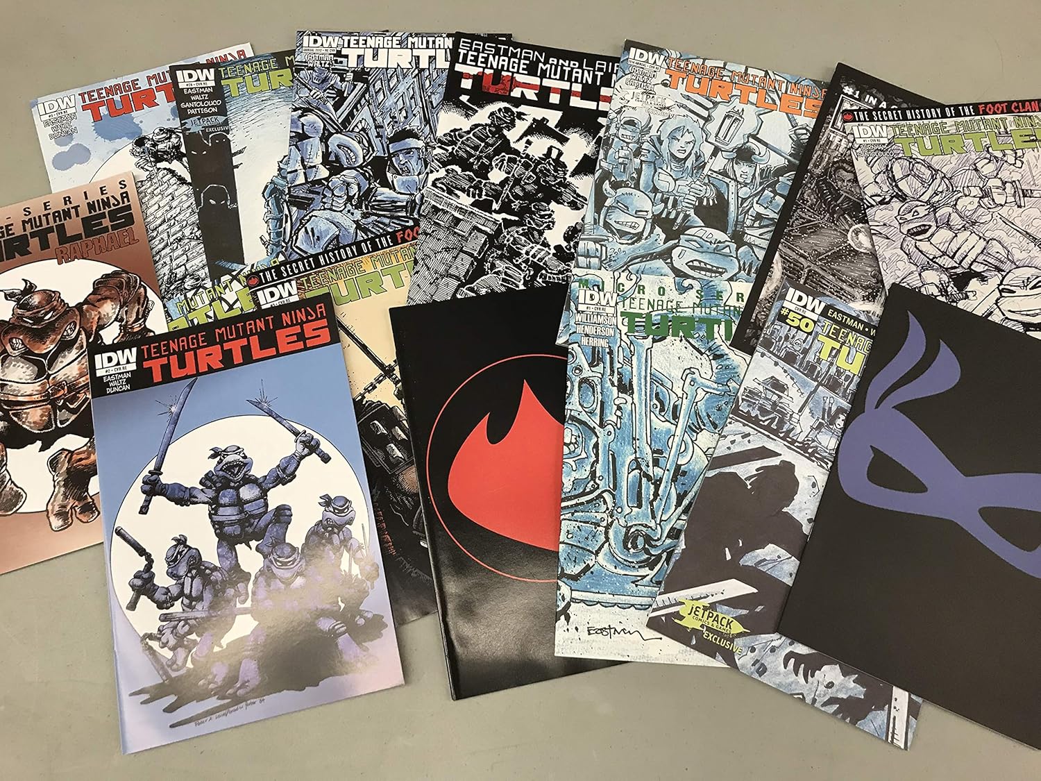 Teenage Mutant Ninja Turtles 35th Anniversary Jetpack Comics Exclusive ...