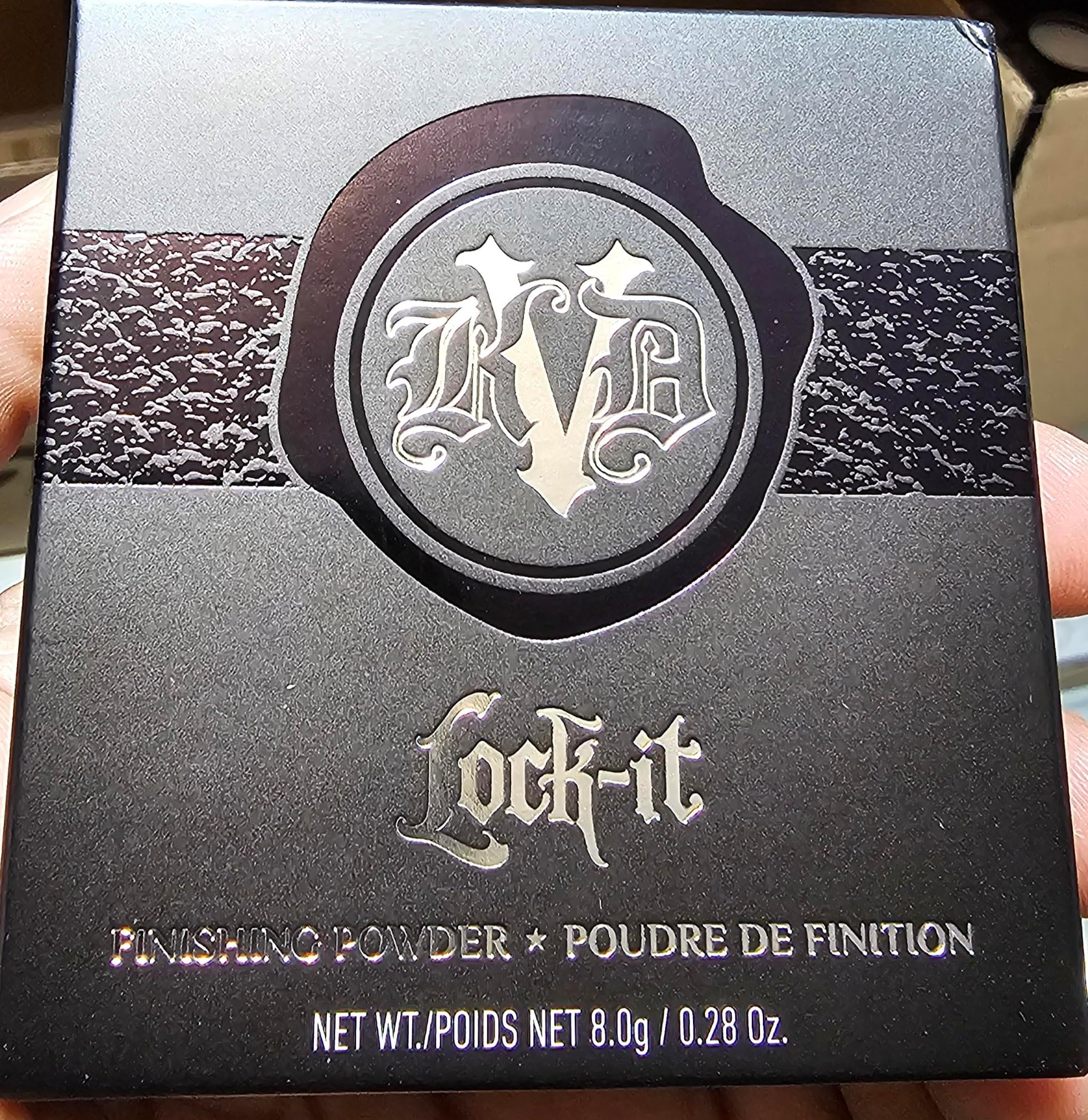 Amazon.com : KVD Beauty Lock-It Refillable Mattifying Pressed Finishing ...