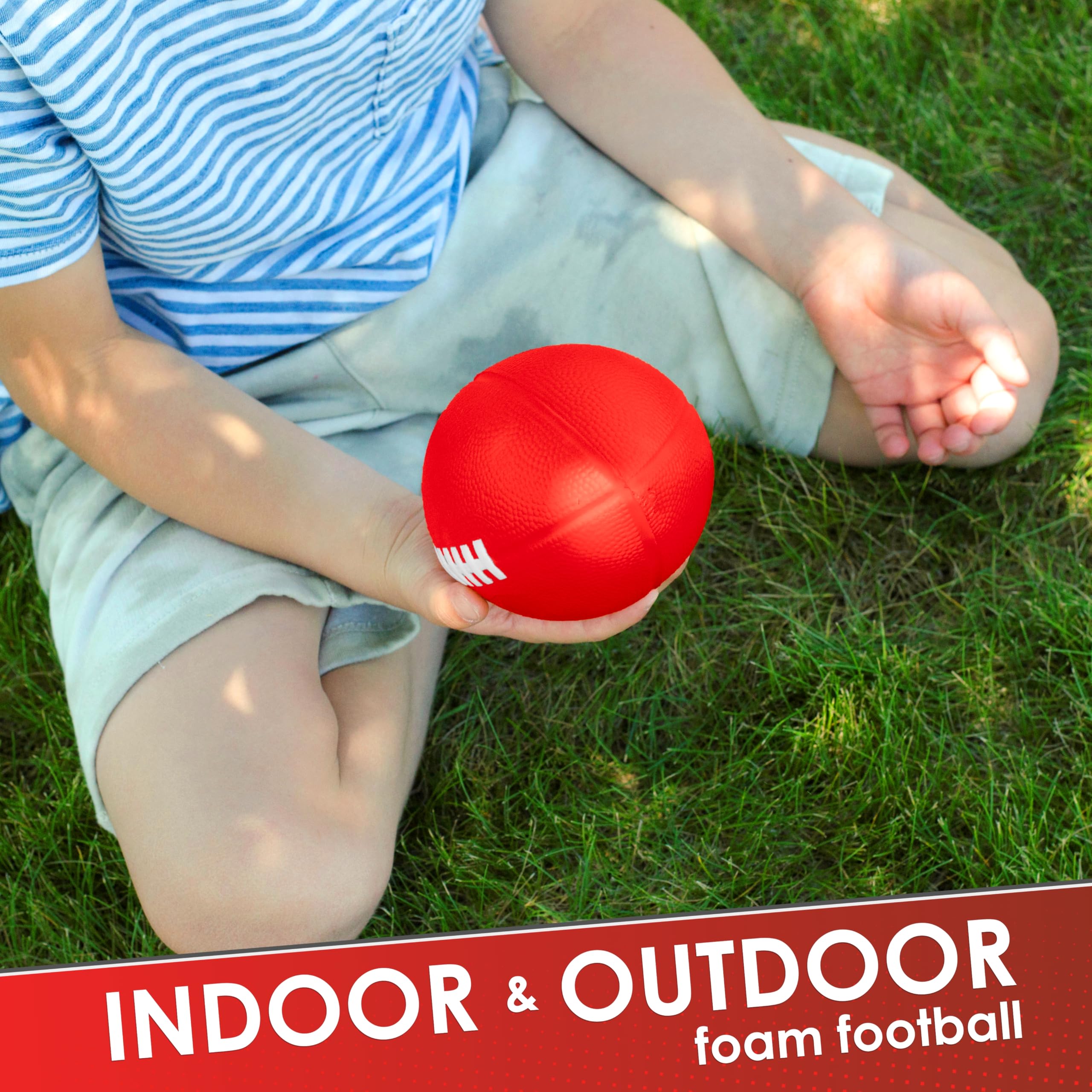 Snapklik.com : LMC Products Foam Football - 7" Easy Grip Small Football ...