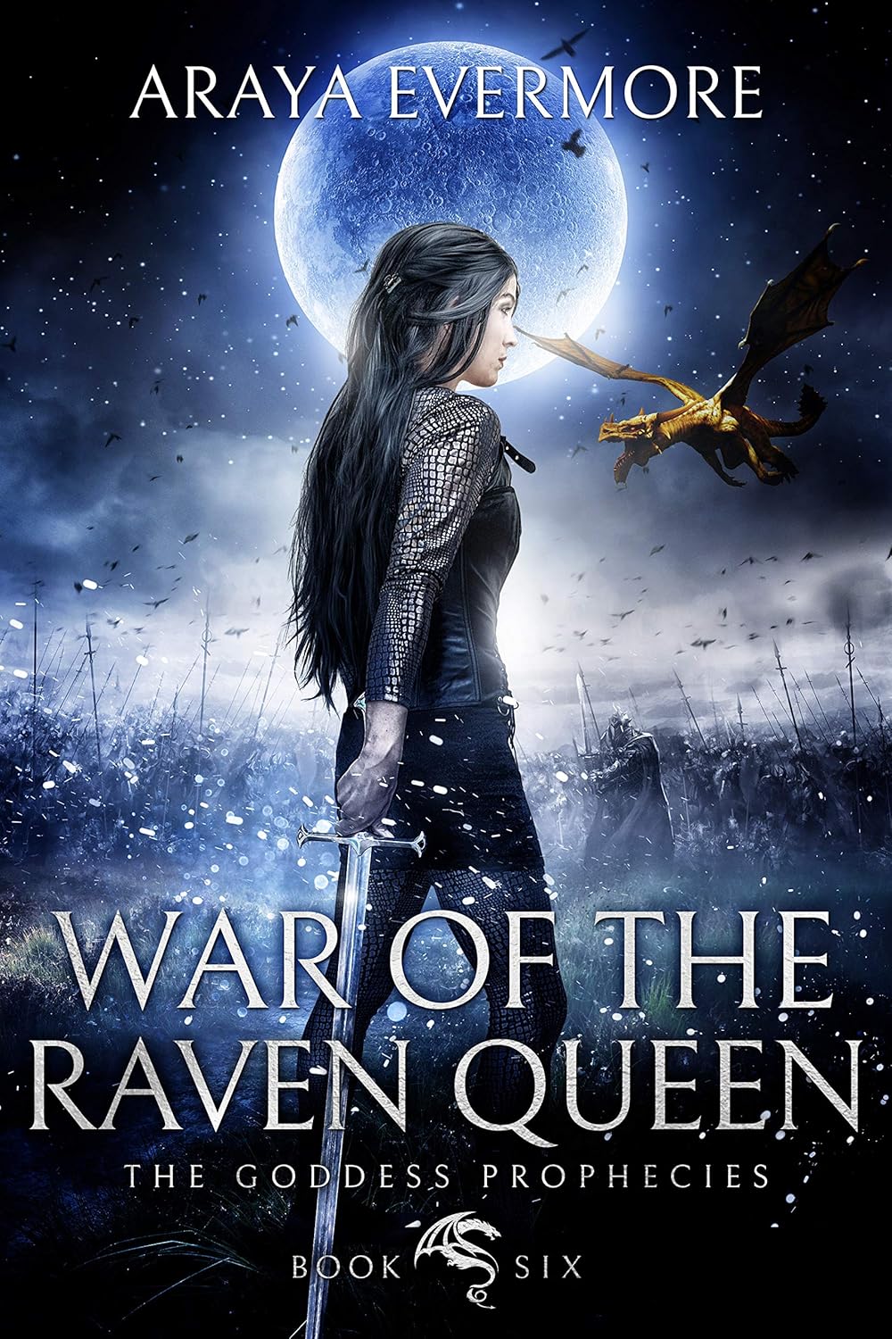 Amazon.com: War of the Raven Queen: The Goddess Prophecies Fantasy ...