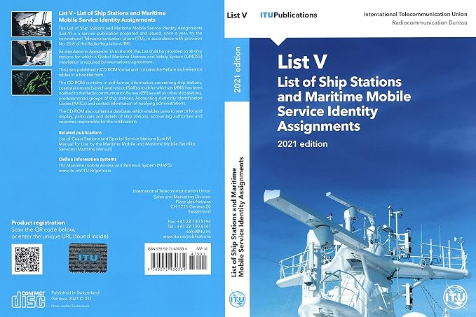 Amazon.com: 2021 List V - List of Ship Stations and Maritime Mobile ...