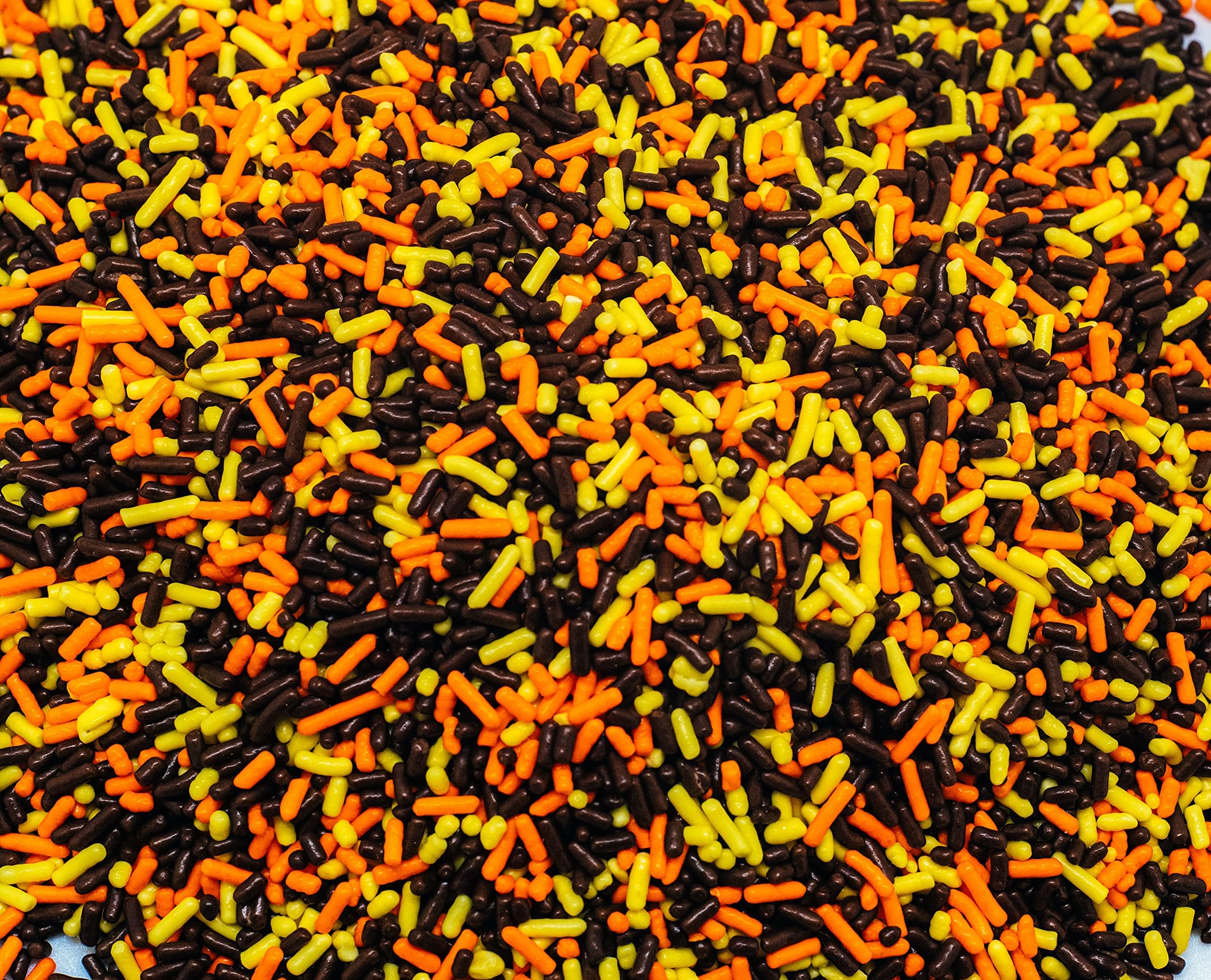 Amazon.com: A Fall Medley- Fall Jimmies Edible Sprinkles Dessert ...