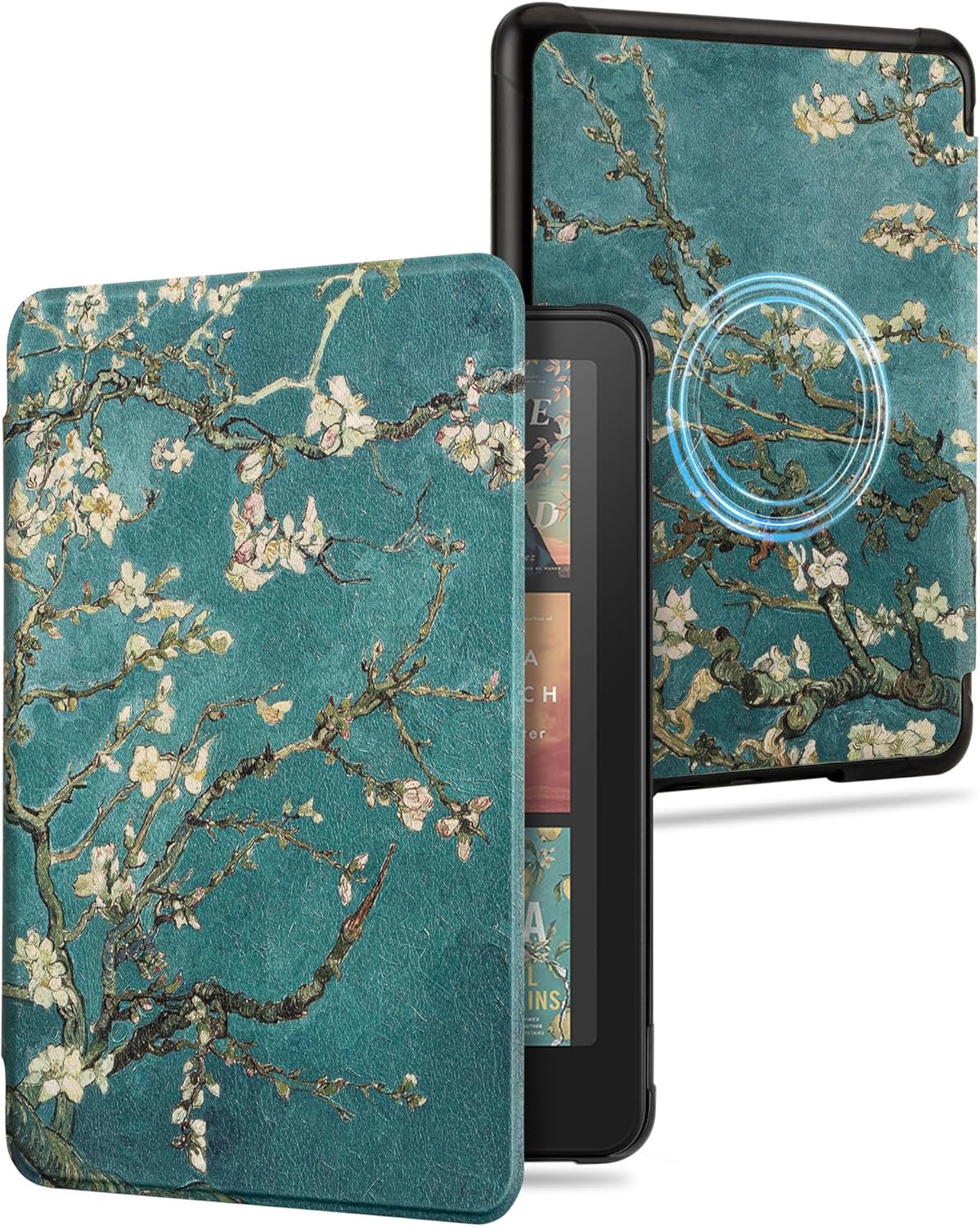 Amazon.com: WALNEW Magnetic Case for 7" Kindle Paperwhite 12th Gen 2024 ...