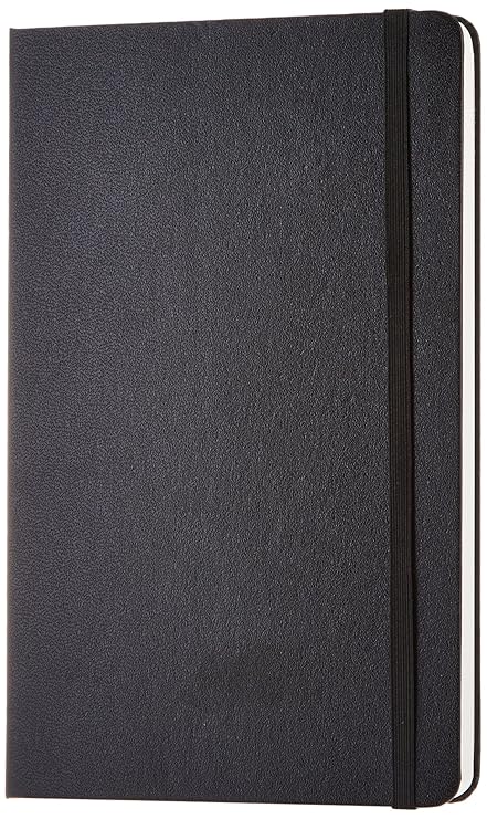 AmazonBasics Classic Notebook, Plain - (130mm x 210mm) - 240 pages ...