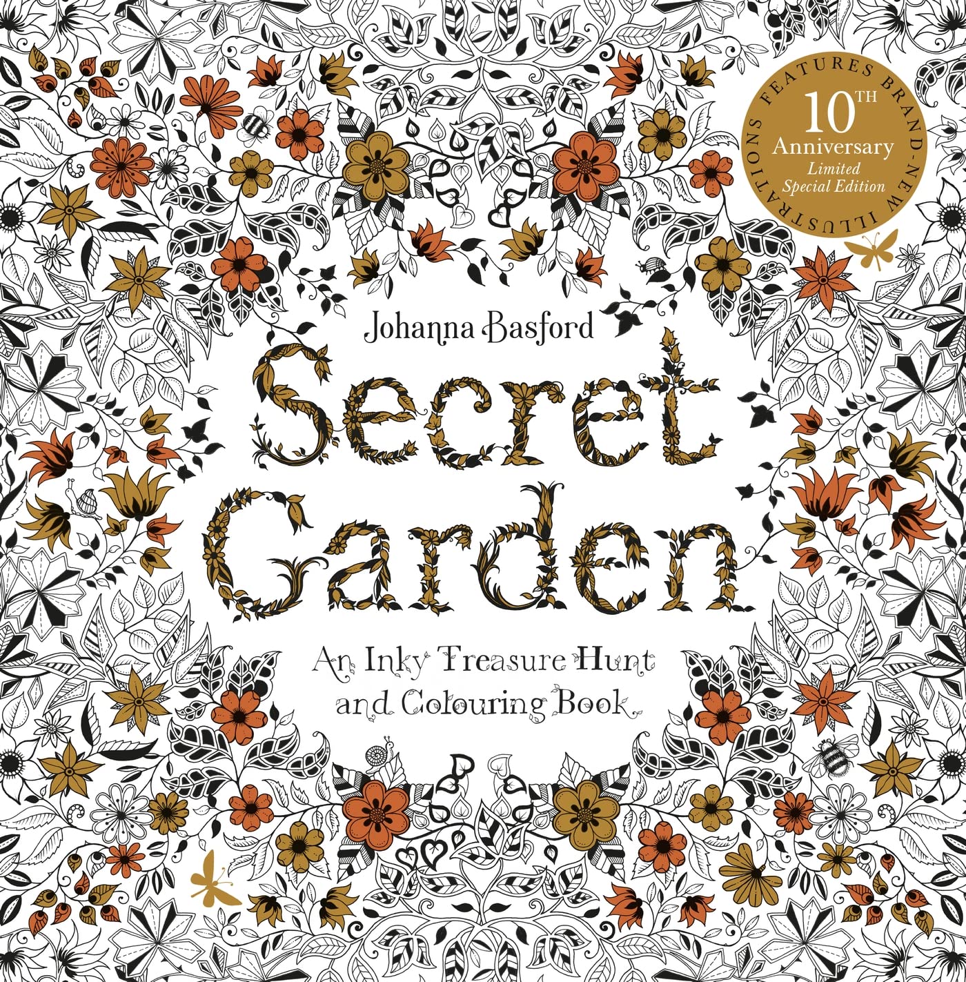 Secret Garden An Inky Treasure Hunt and Colouring Book /anglais ...