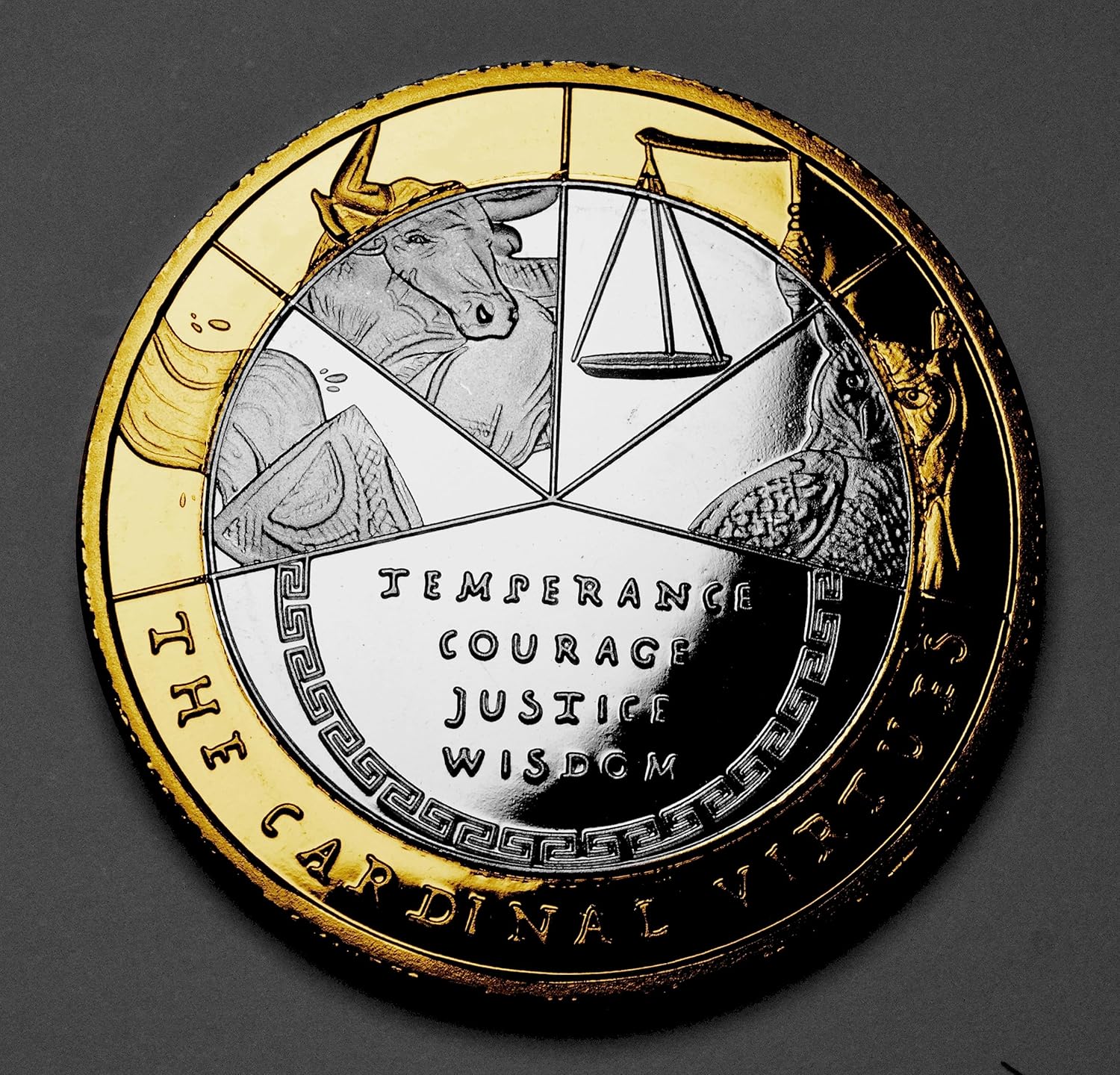 The Commemorative Coin Company Marcus Aurelius Stoic/Stoicism Dual ...