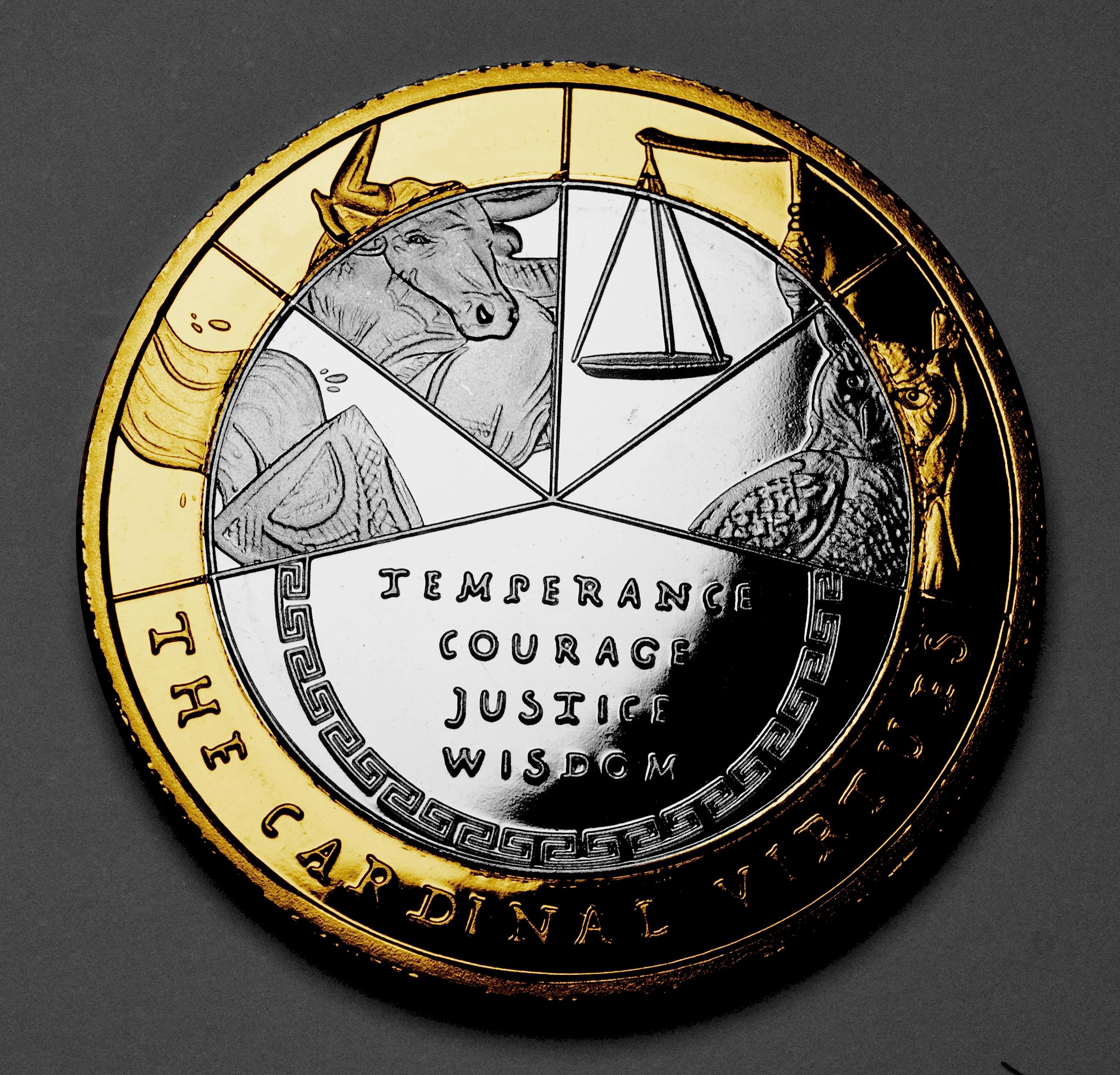 The Commemorative Coin Company Marcus Aurelius Stoic/Stoicism Dual ...