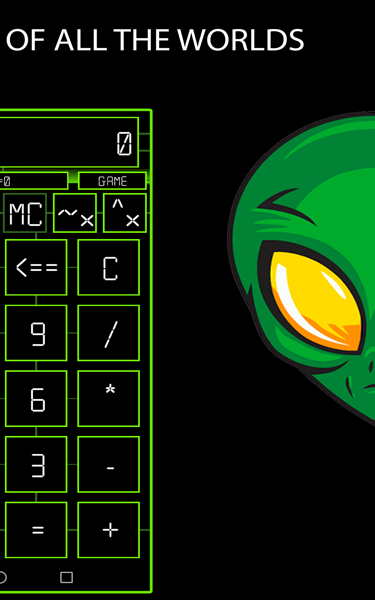 Alien Calculator PRO - App on Amazon Appstore