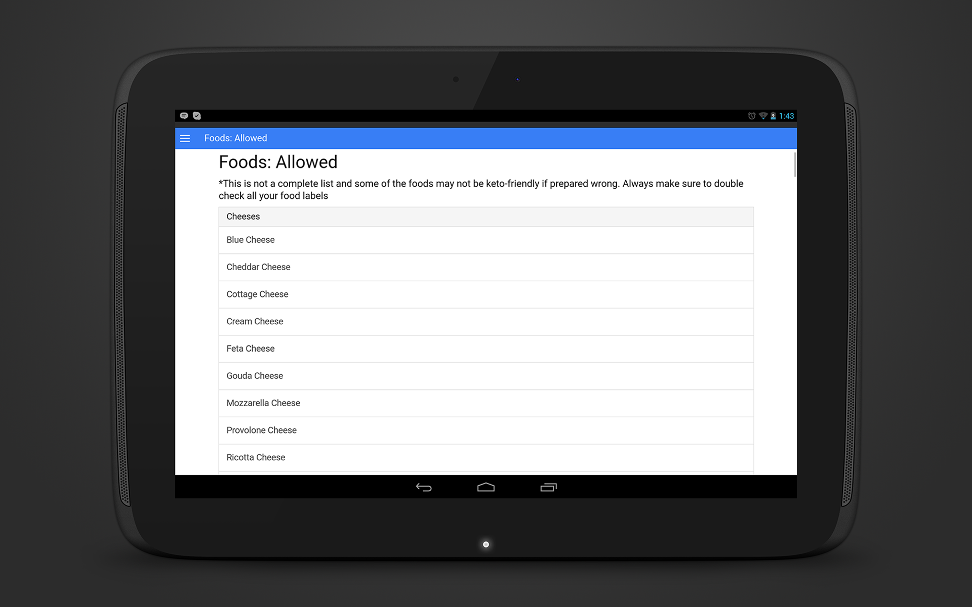 Keto Diet Guide - App on Amazon Appstore