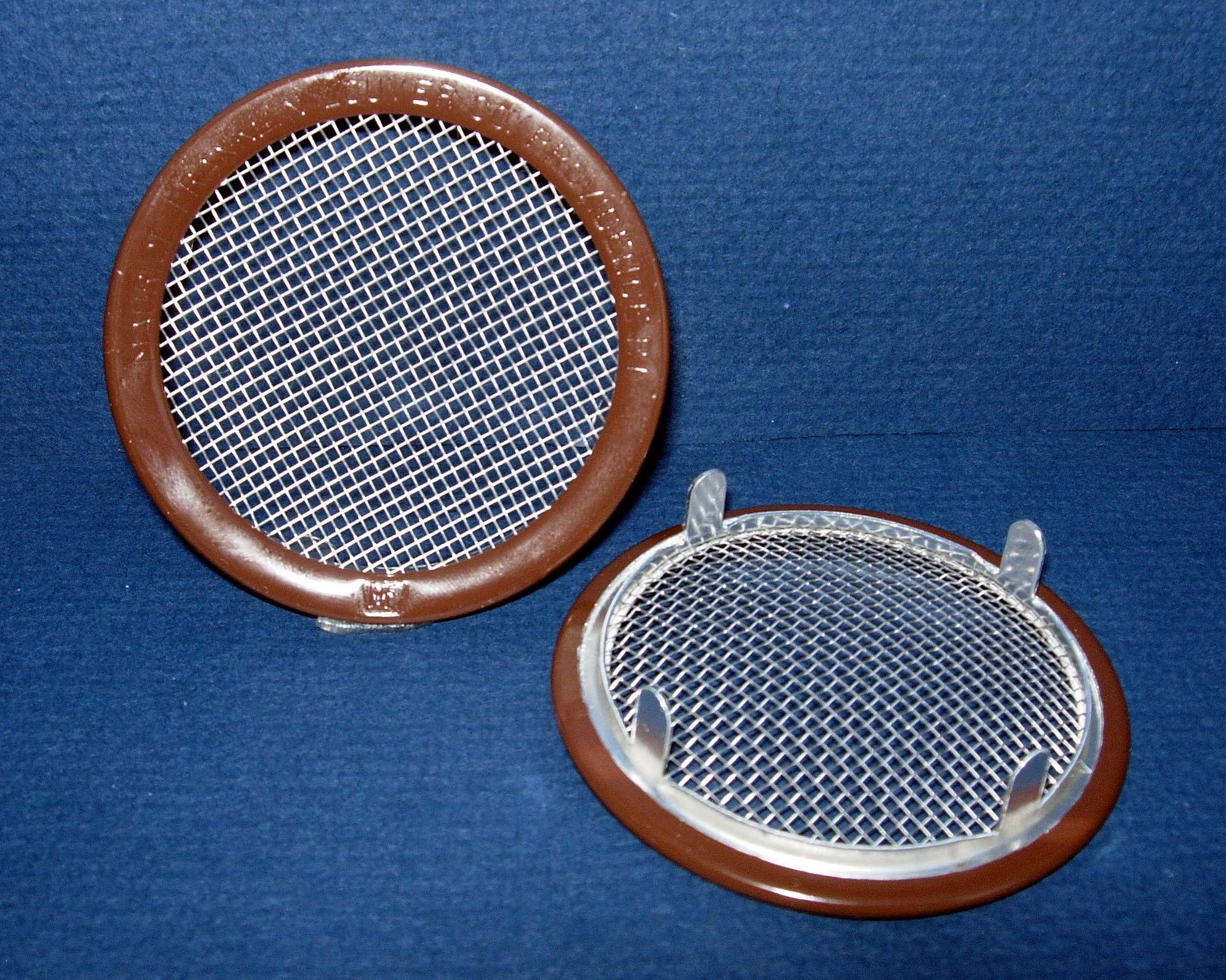 3" Round Open Screen Vent - tab Style - Brown - Pkg of 4 - Amazon.com
