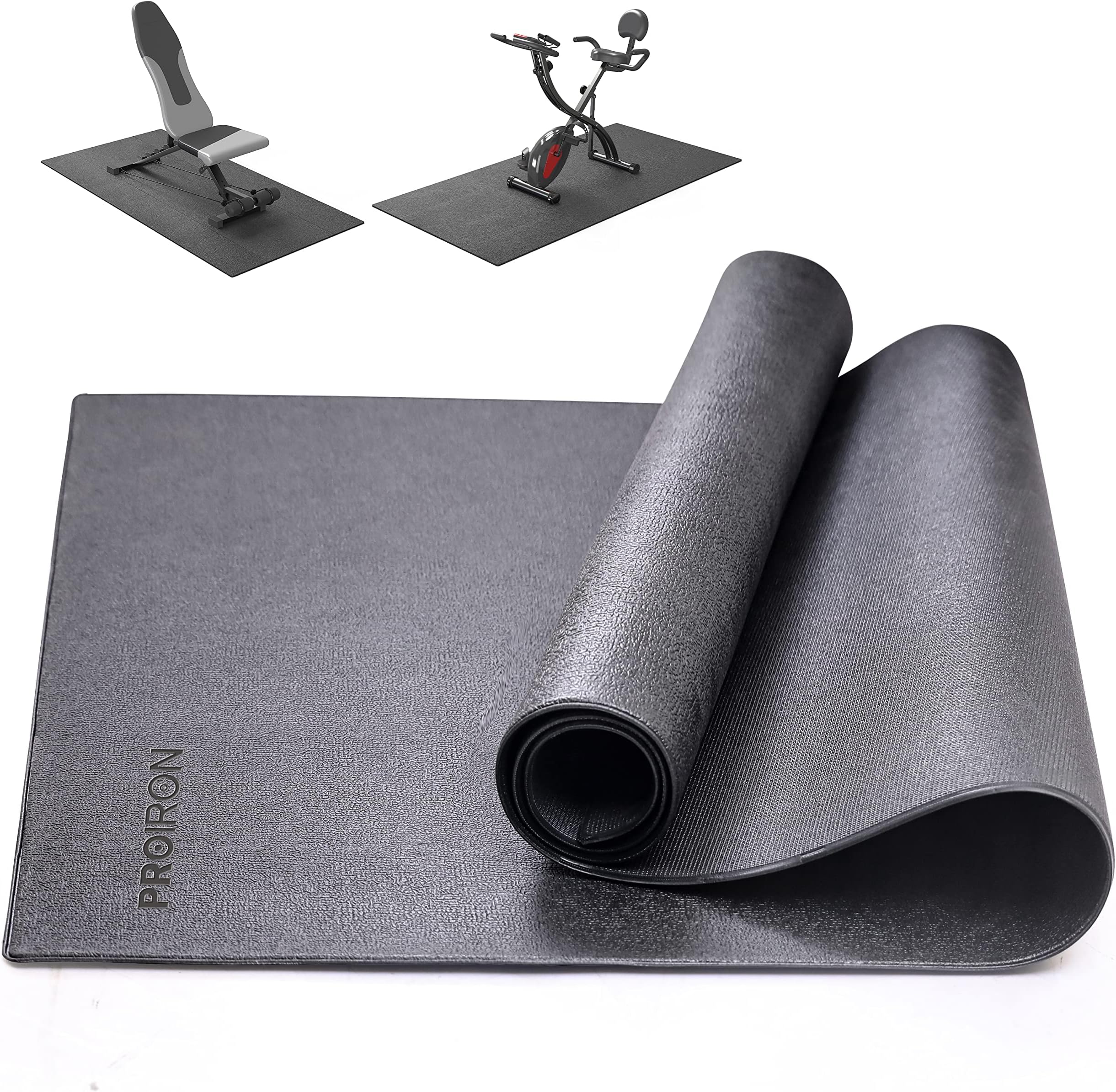 Miramat® Mega - Very Large Premium Exercise Mat (214 x 153 cm; 7mm ...