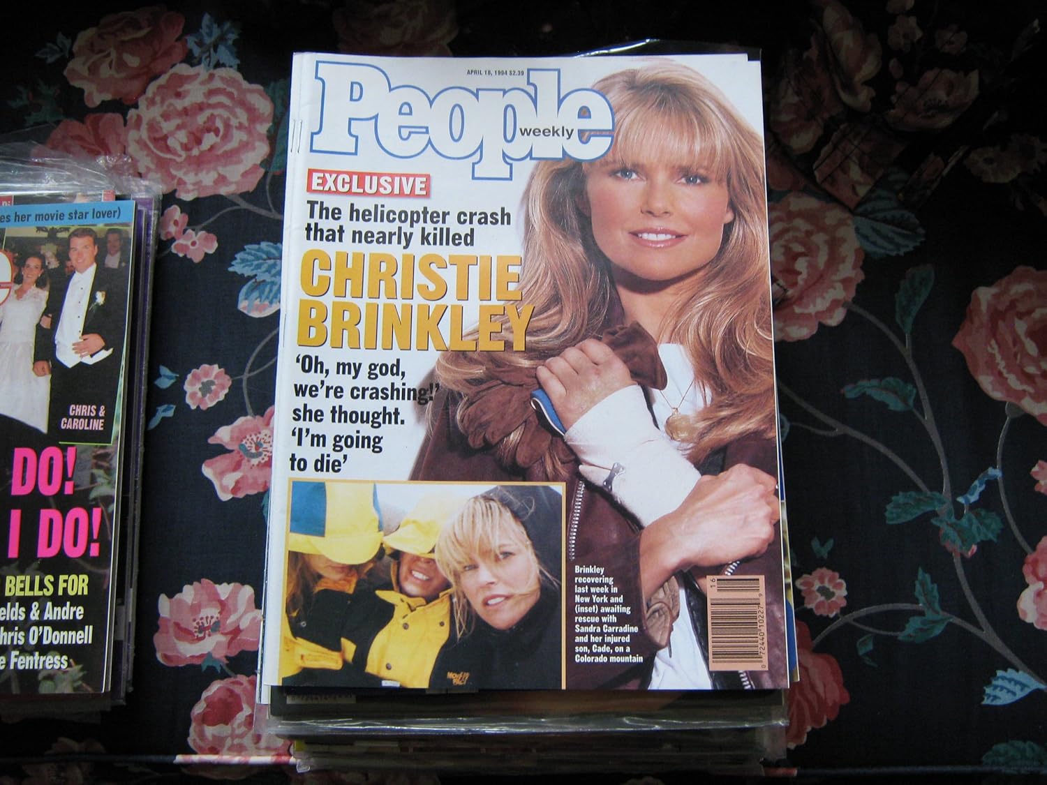 People Weekly (Christie Brinkley...Exclusive...The Helicopter Crash ...