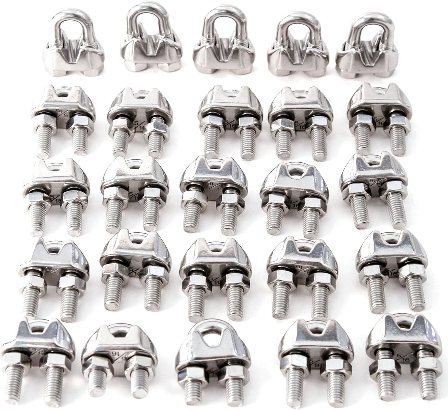 Amazon.com: Red Hound Auto 25 - Malleable Galvanized Wire Rope Cable ...