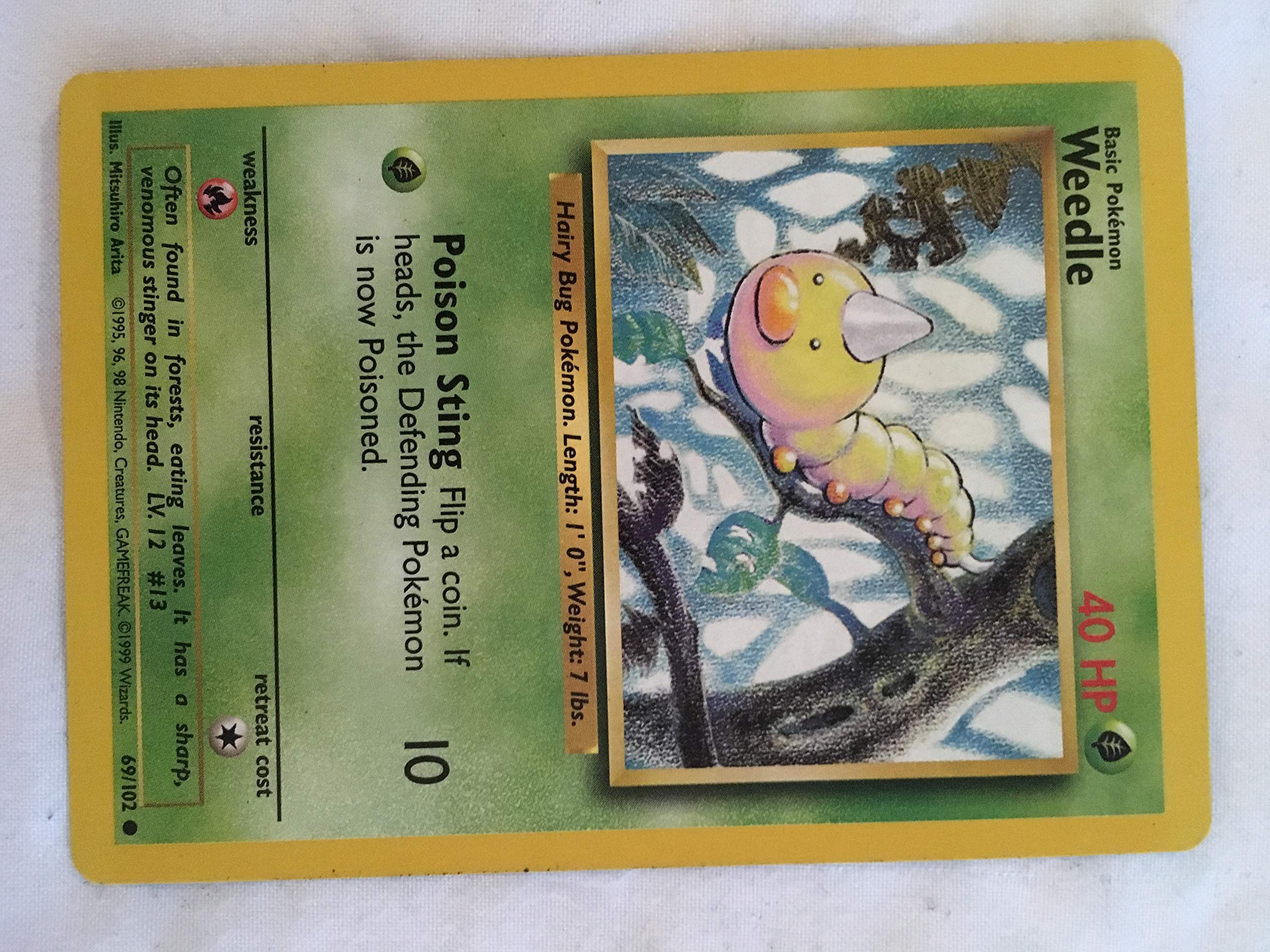 Weedle Card