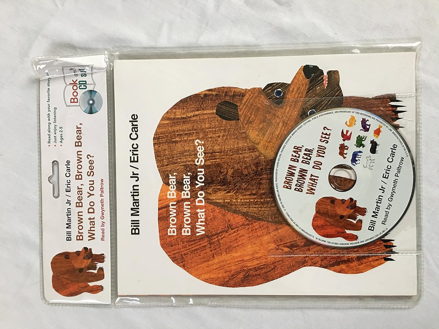 Amazon.com: Brown Bear, Brown Bear, What Do You See? (Book & CD ...