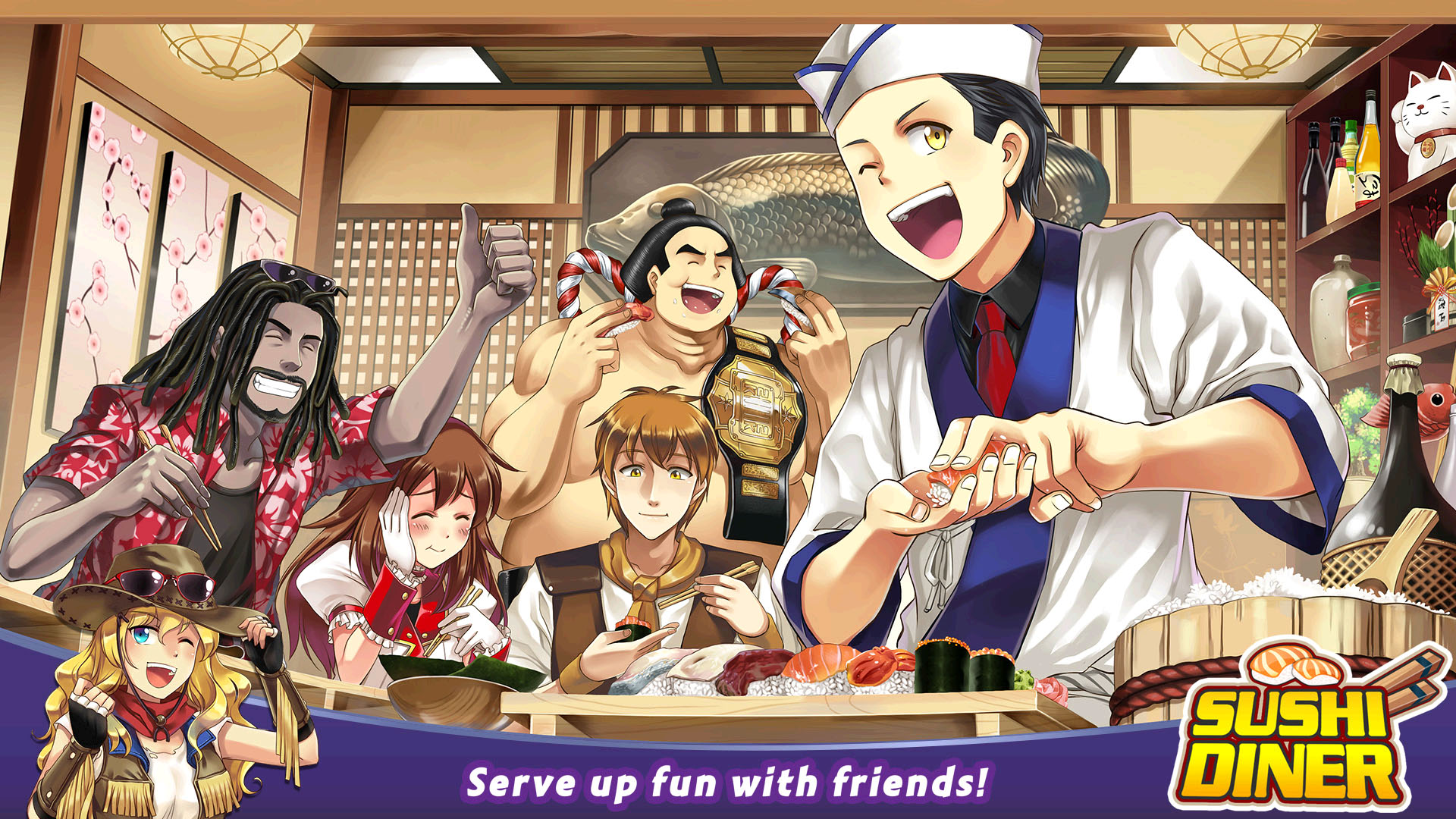 Sushi Diner - Fun Japanese Sushi Restaurant Kitchen Cooking Game - App ...