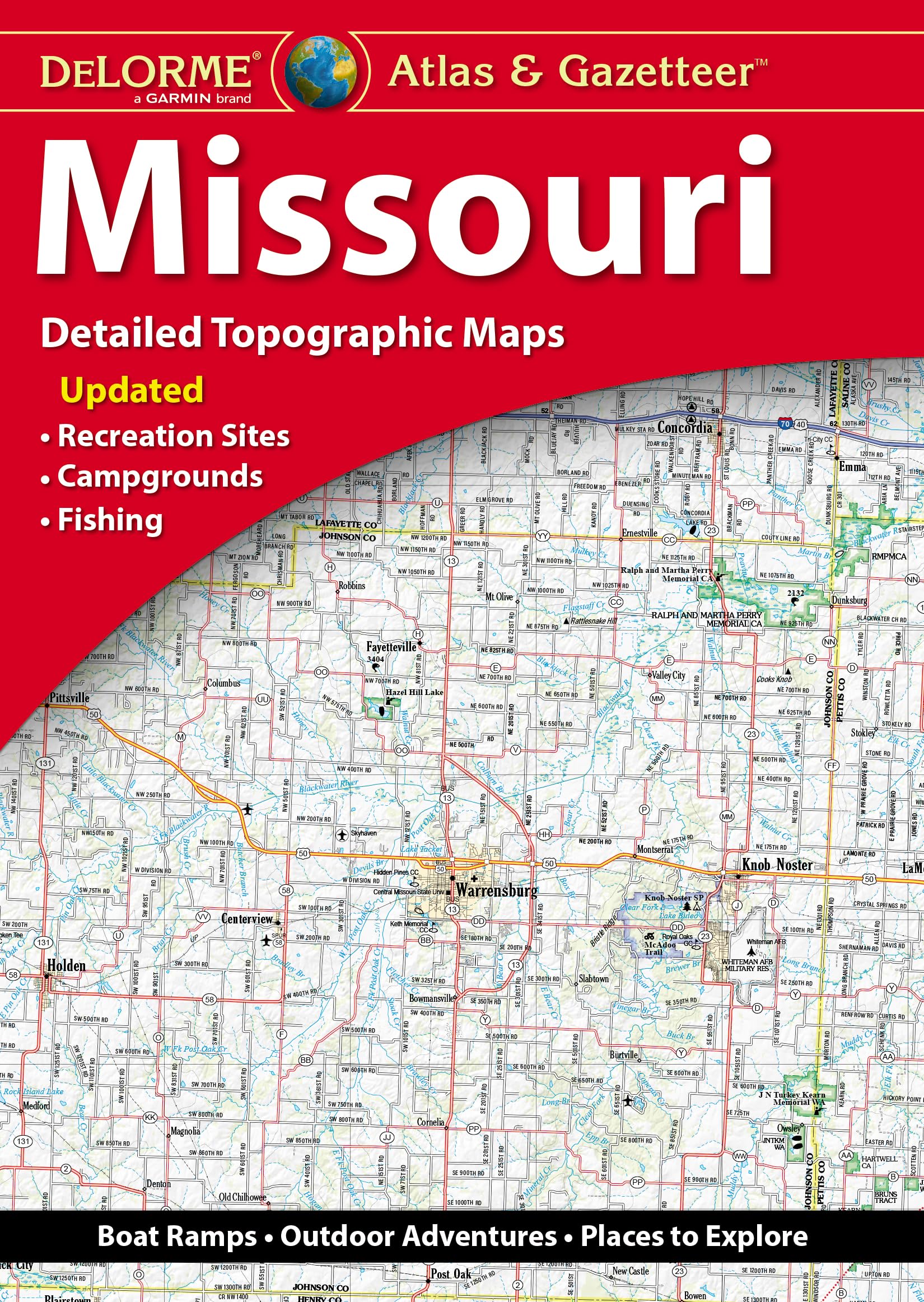 Delorme Atlas & Gazetteer: Missouri: Delorme: 0753759343323: Amazon.com ...