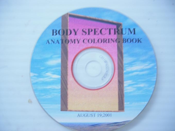 Amazon.com: Body Spectrum: Mosby's Electronic Anatomy Coloring Book ...
