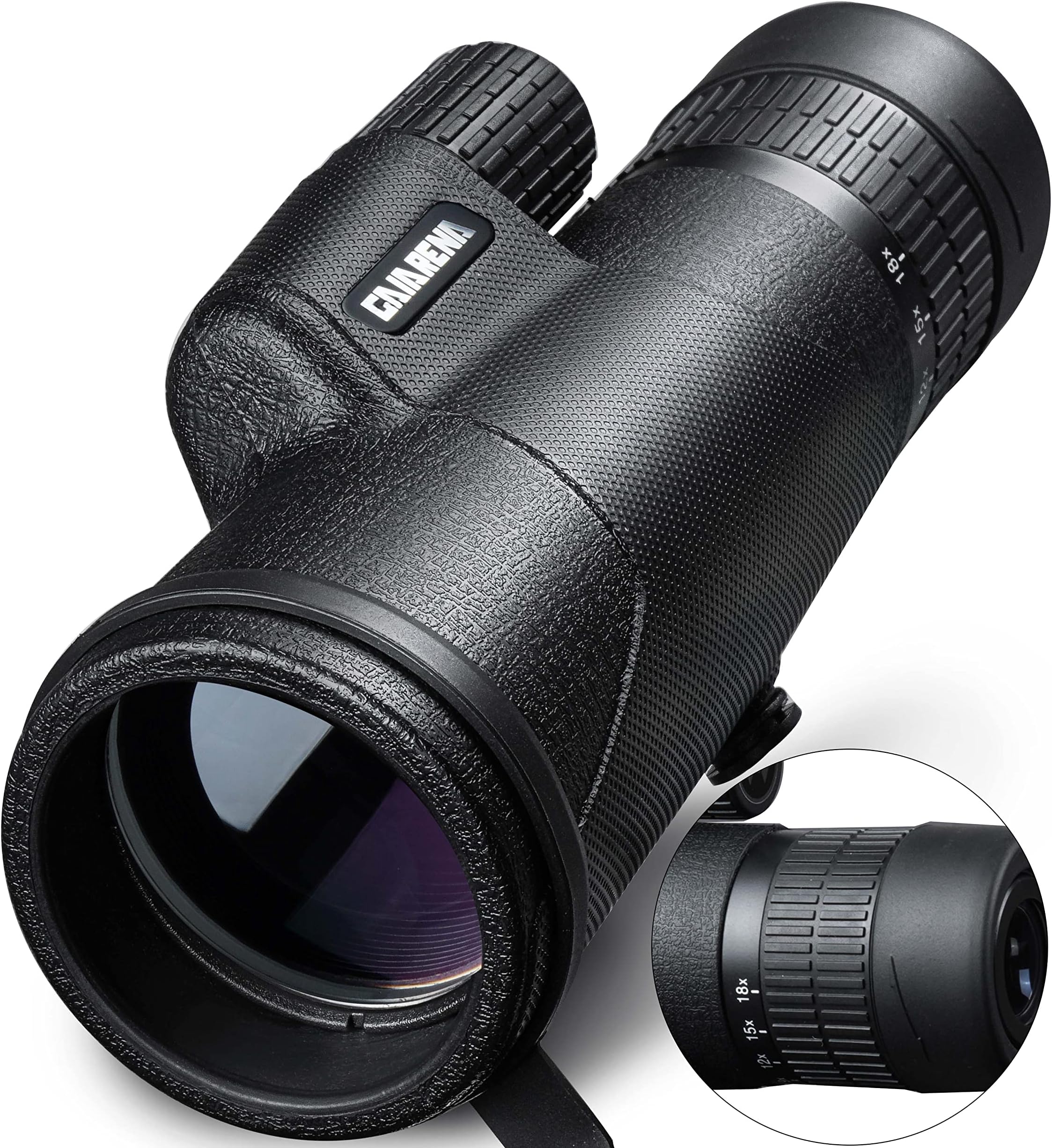 Amazon.com : GAIARENA Zoom Monocular Telescope 6-18x42 with Real ...