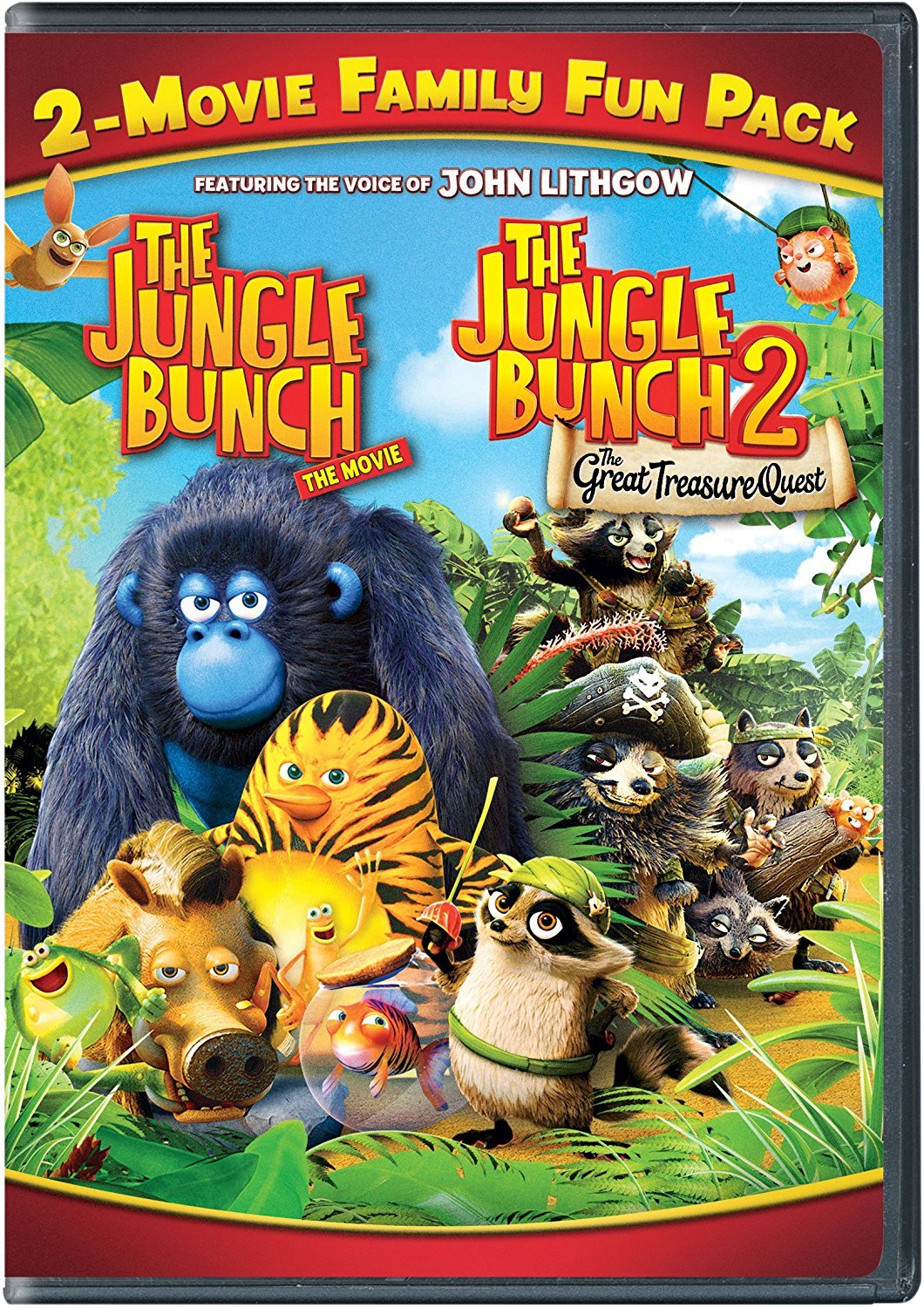 Amazon.com: The Jungle Bunch 2-Movie Family Fun Pack [DVD] : John ...
