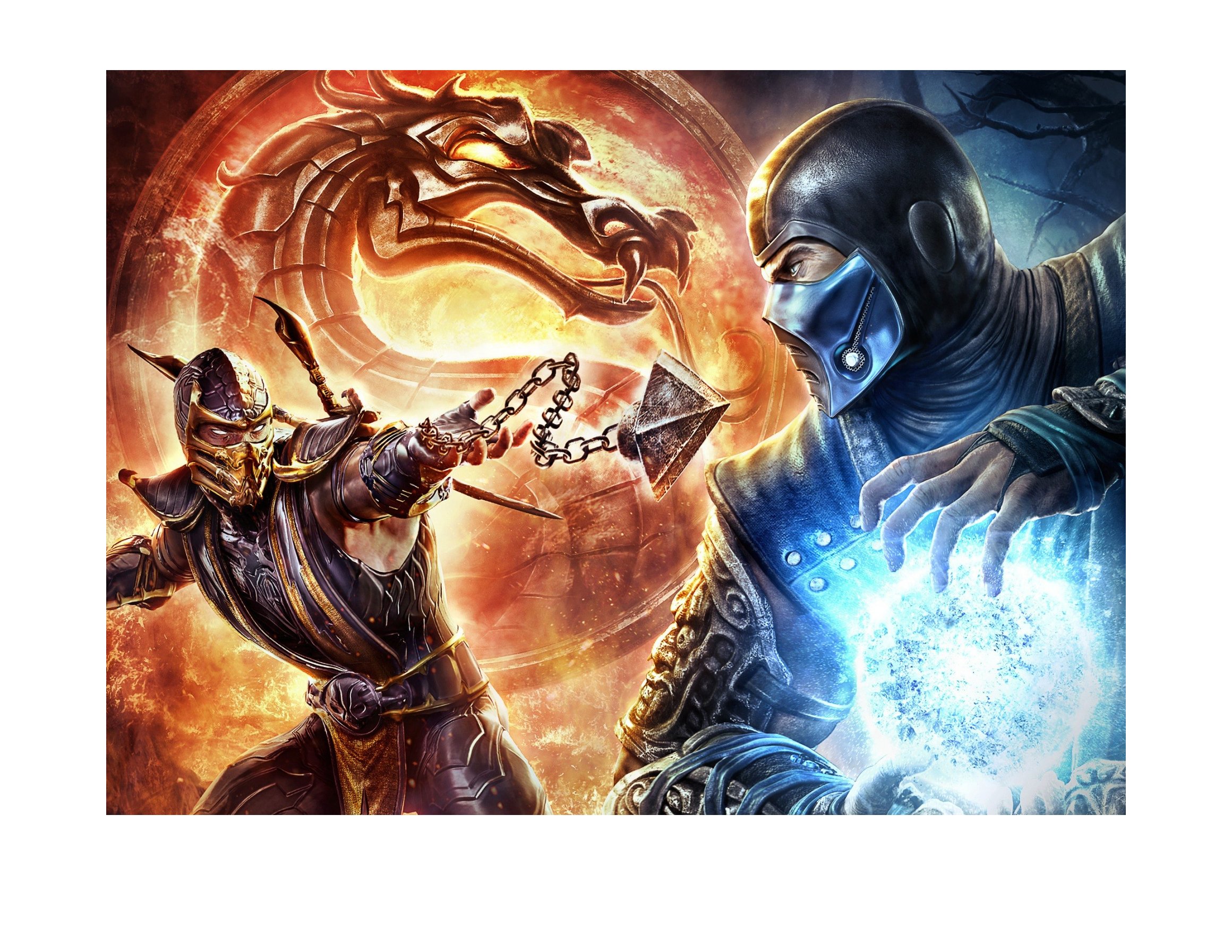 Sub Zero Vs Scorpions Fight