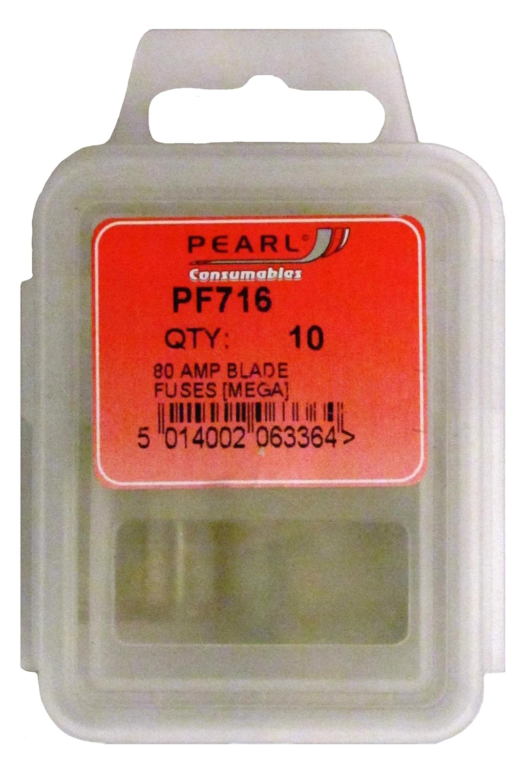 Amazon.com: Pearl Automotive PF716 80A Maxi Blade Fuses (Pack Of 10 ...
