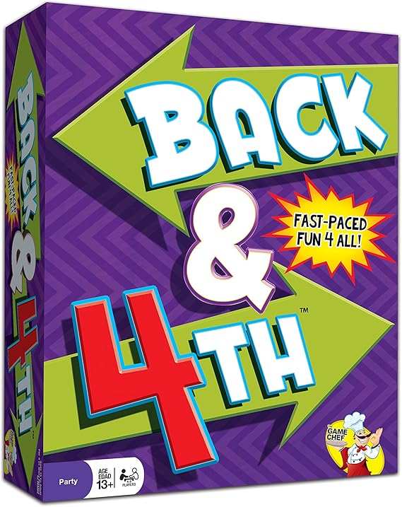 Amazon.com: Back & 4th - Fast-Paced Fun 4 All Family Games - Perfect ...
