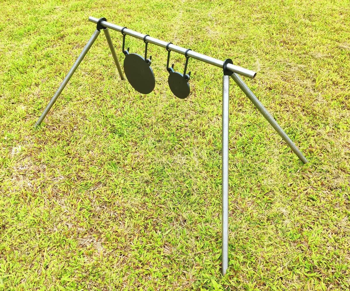 Buy FULLBOW AR500 Steel Target Hangers and Gong Targets Combo Pack ...