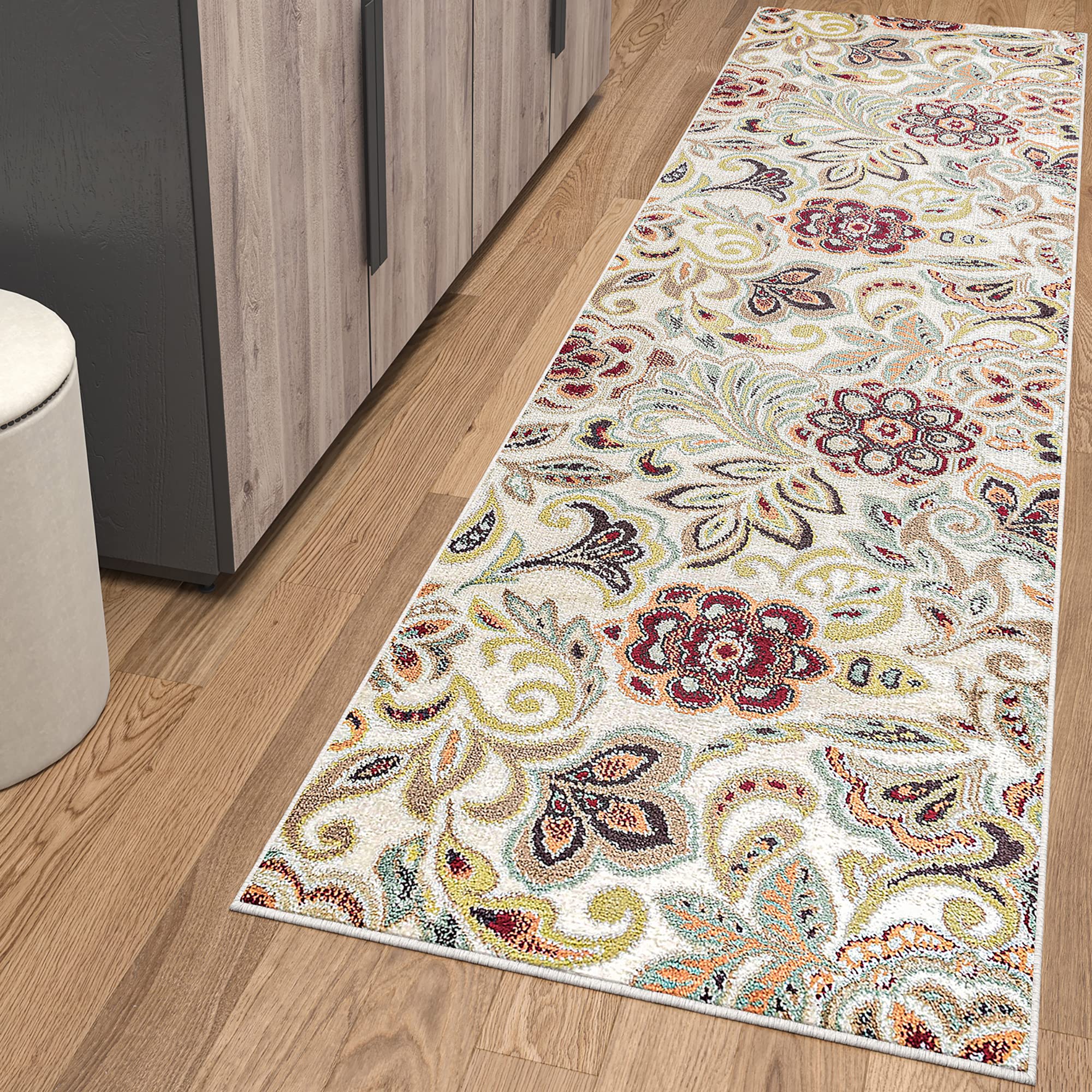 Amazon.com: 2x10 Hallway Runner Rug - Kitchen Rug - Area Rug for Indoor ...