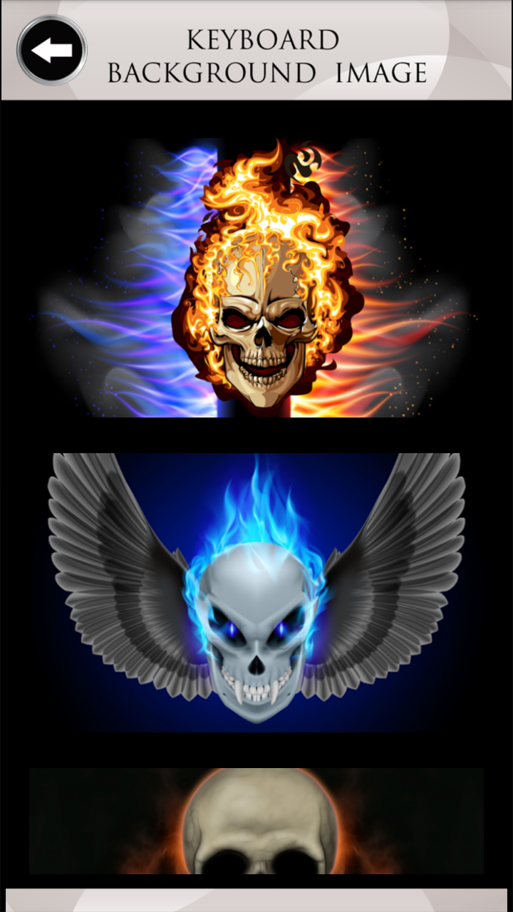 Flaming Skull Keyboards - App on Amazon Appstore