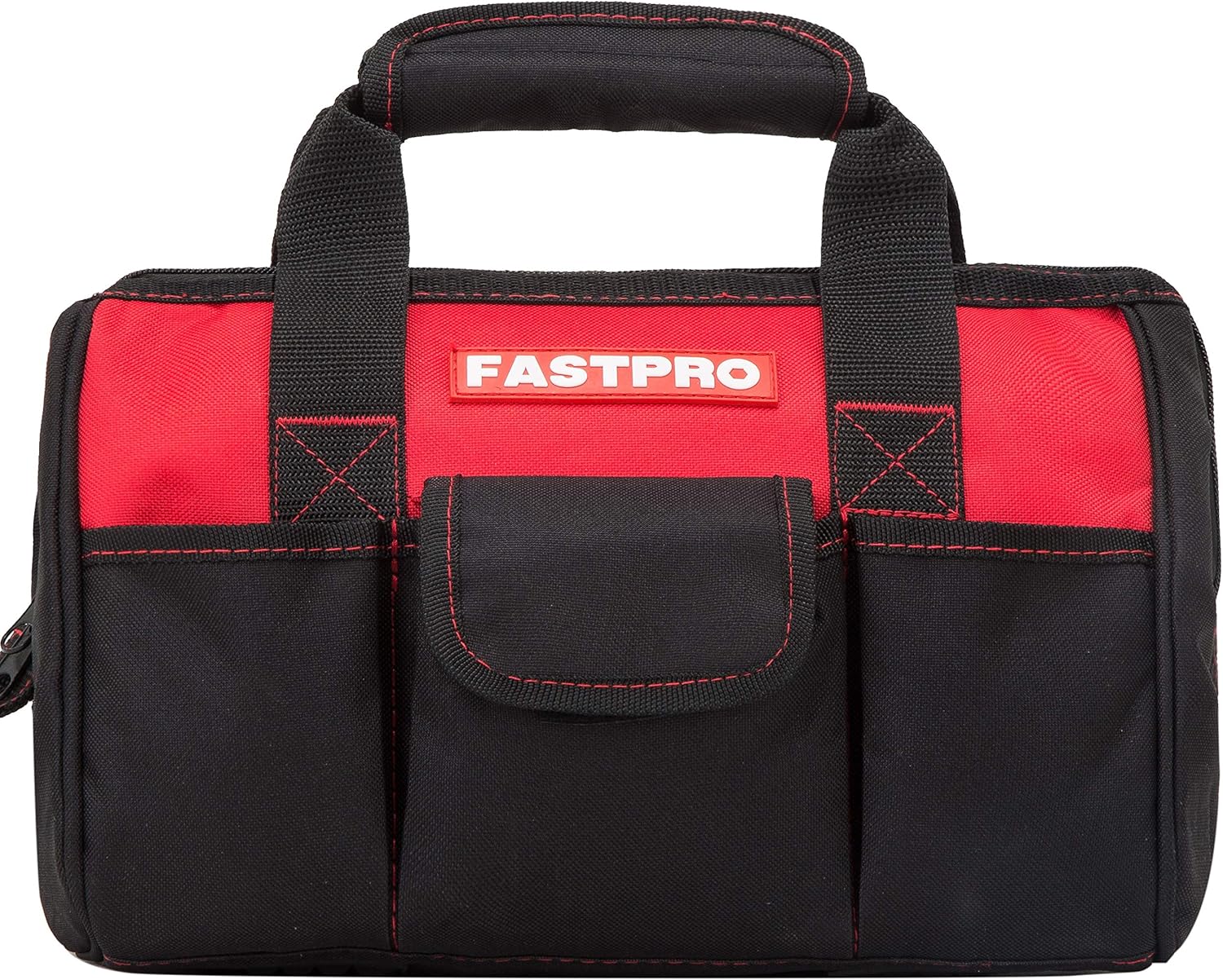 FASTPRO F08001 12-inch Zip-top Wide Mouth Open Storage Tool Bag ...