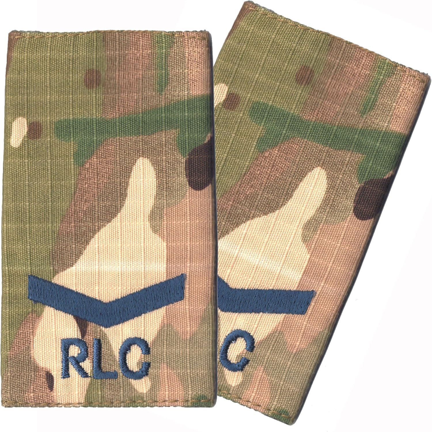 Contact Left Embroidery Pair RLC Blue on Multicam/MTP Match Lance ...