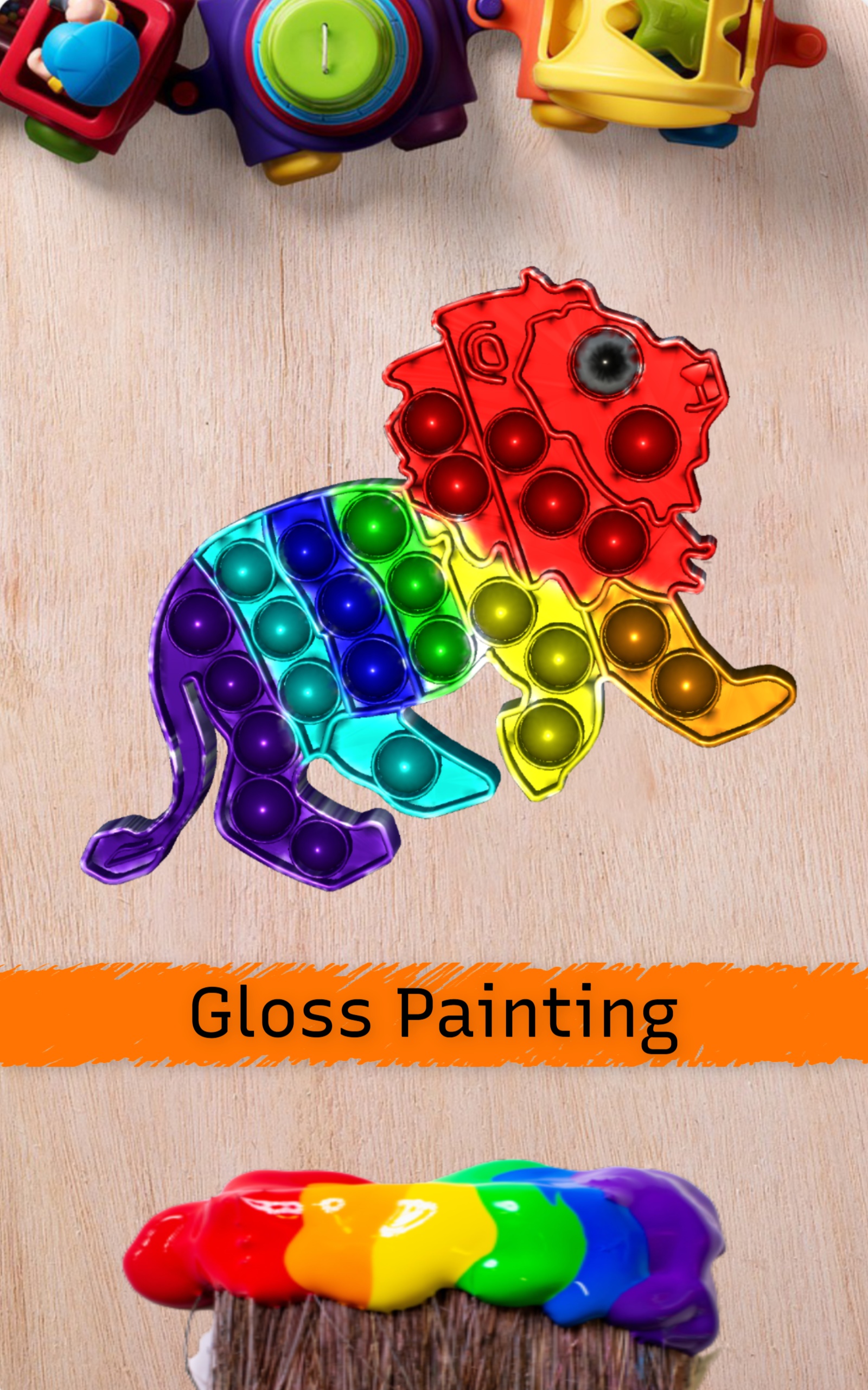 Popit 3D Antistress Coloring, Pop-It DIY Fidget Toys, Pages to color ...