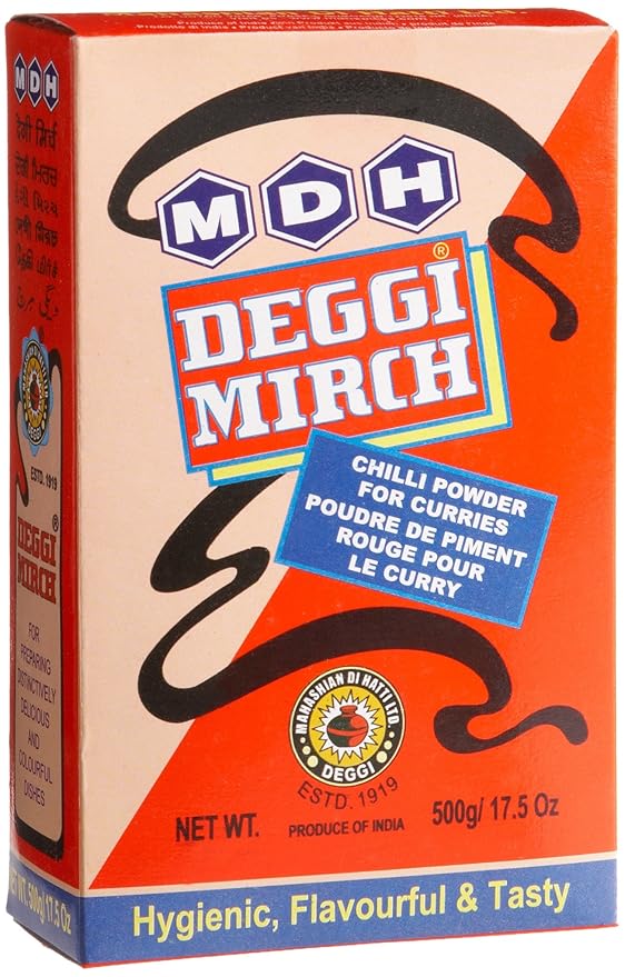 Amazon.com : MDH Deggi Mirch (Chilli Powder for Curries), 17.5-Ounce ...