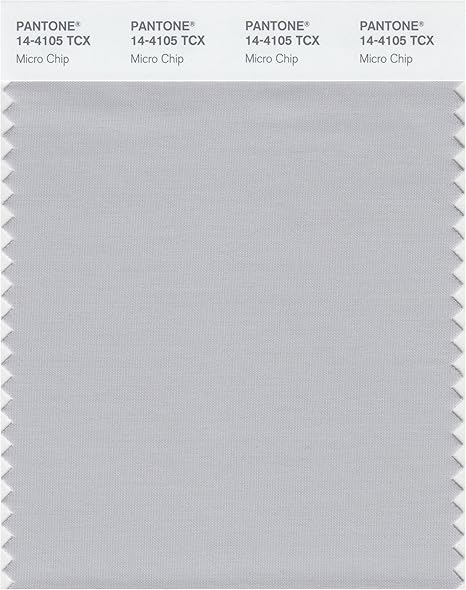 Pantone 14-4105 TCX Smart Color Swatch Card, Micro Chip - House Paint ...