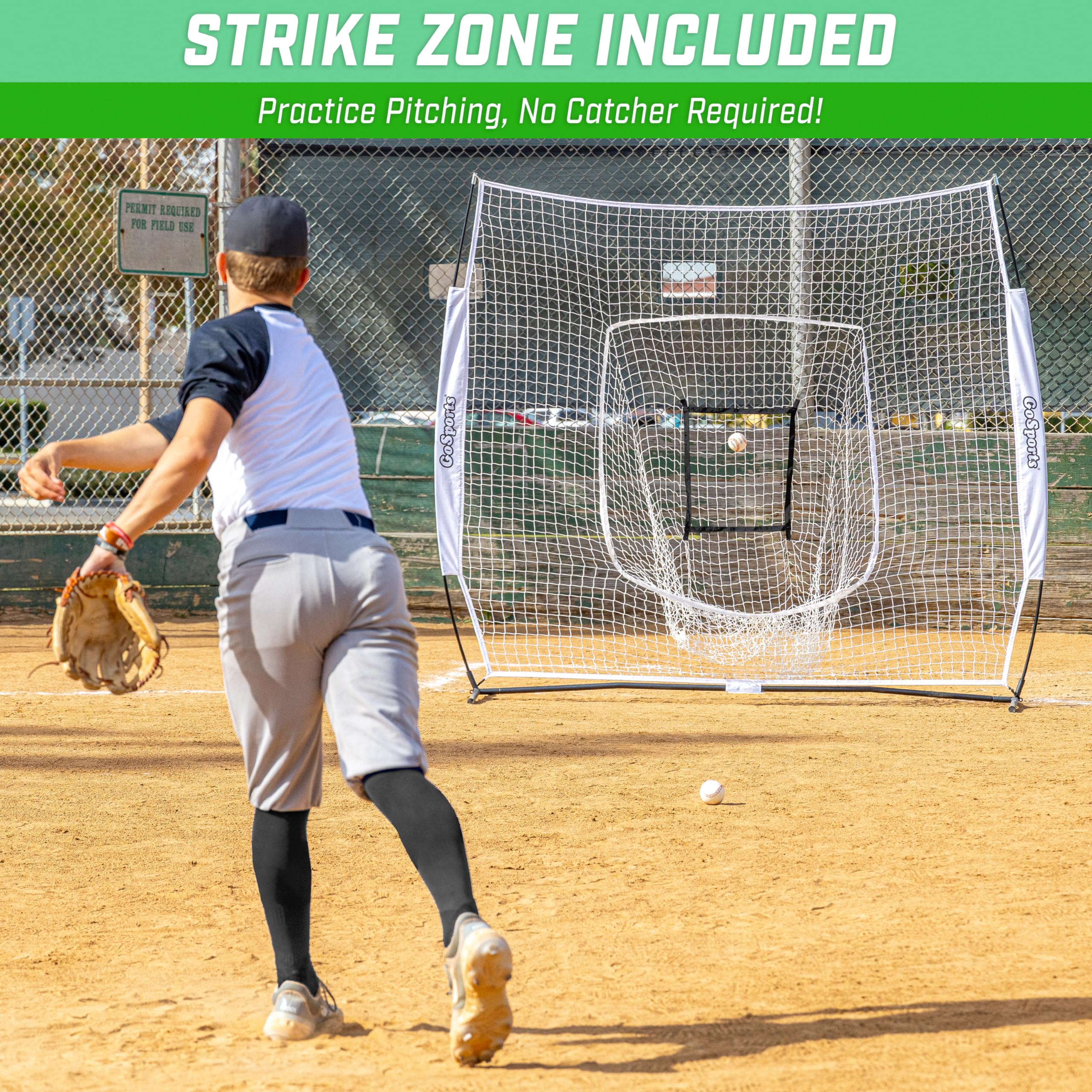 Snapklik.com : GoSports Team Tone 7 Ft X 7 Ft Baseball & Softball ...