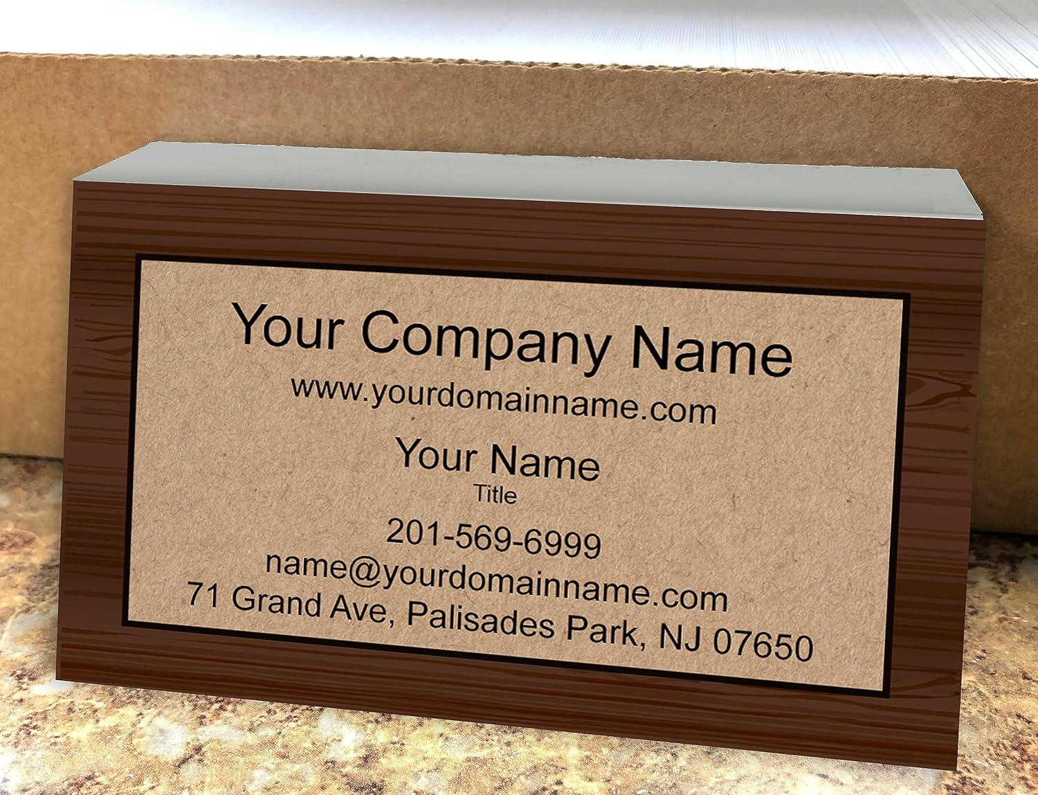 Amazon.com : IMPACTONLINEPRINTING, Business Cards 100pcs - Thick ...
