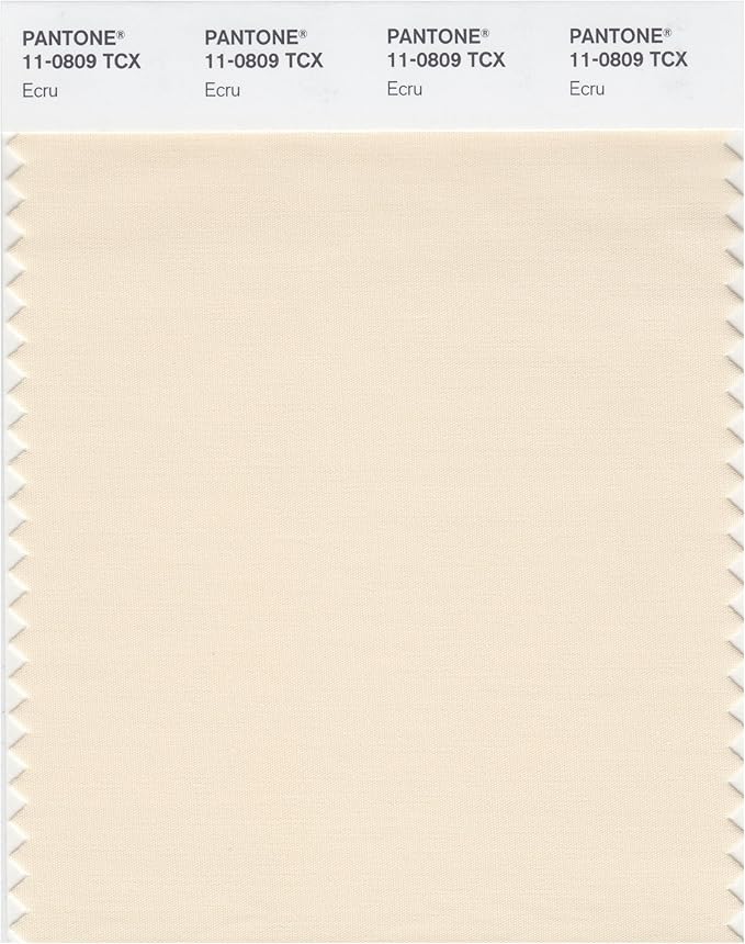 PANTONE Smart 11-0809X Color Swatch Card, Ecru - House Paint - Amazon.com
