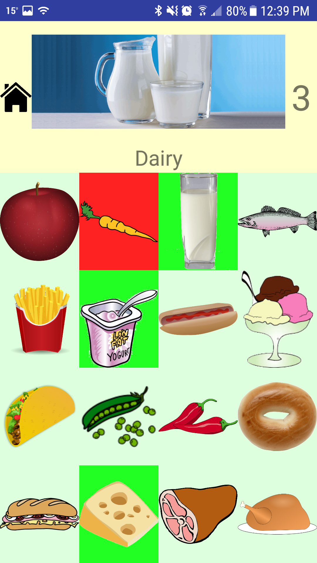 Food Group Sorting for Kids - App on Amazon Appstore