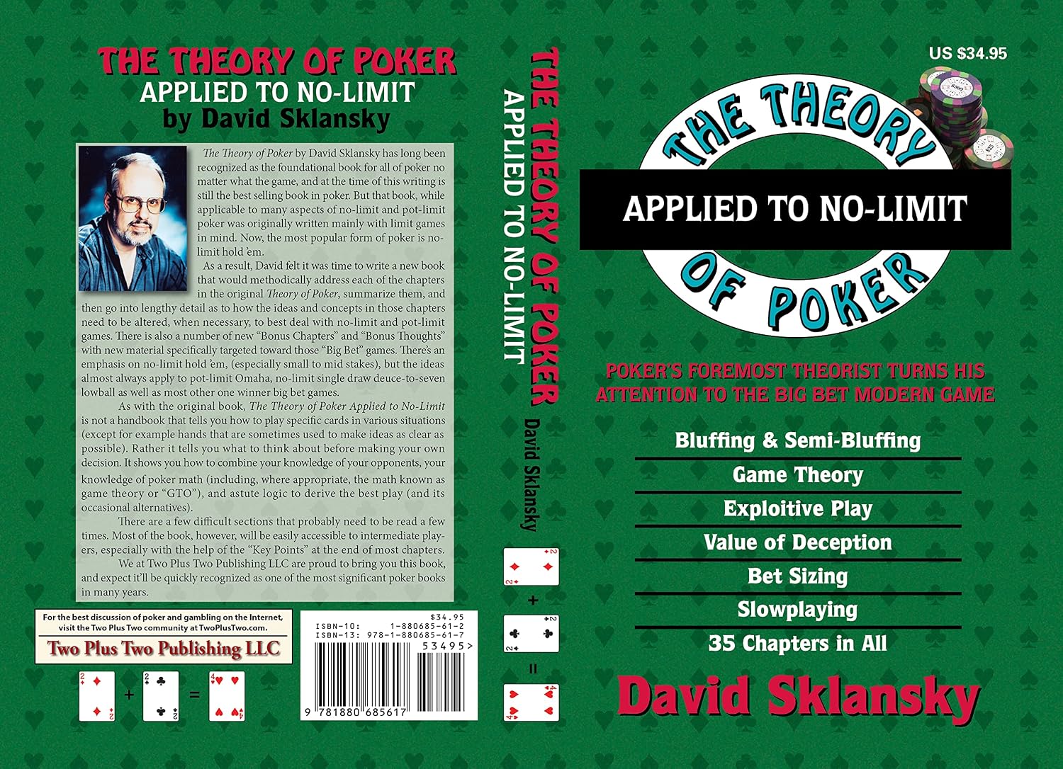 The Theory of Poker Applied to No-Limit (The Theory of Poker Series ...