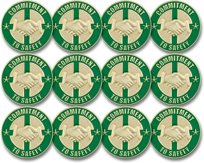 Amazon.com: SHOP AWARDS AND GIFTS Commitment to Safety Award Employee ...