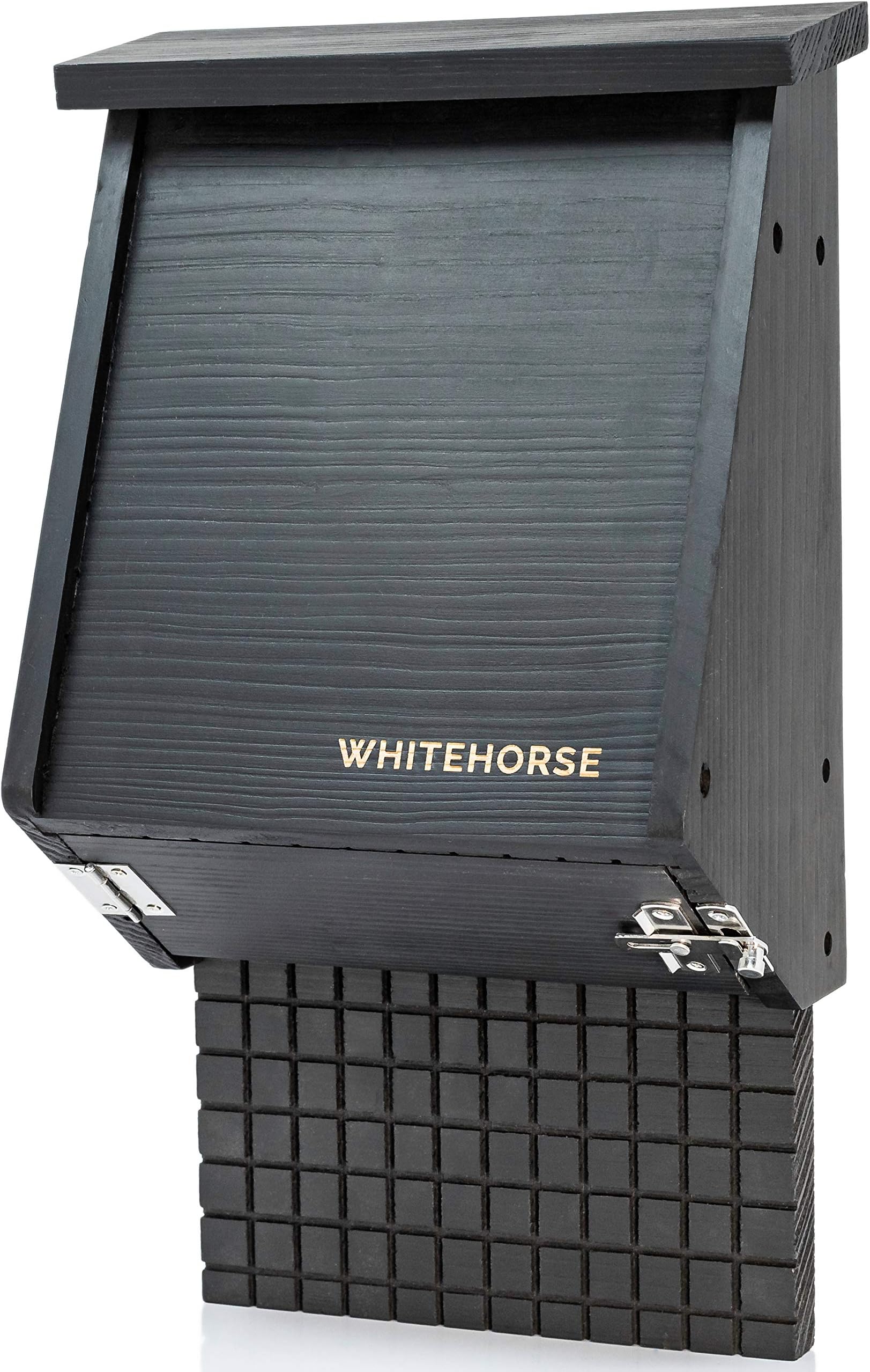 WHITEHORSE 4-Chamber Bat House - A Premium Cedar Bat Box That is Built ...