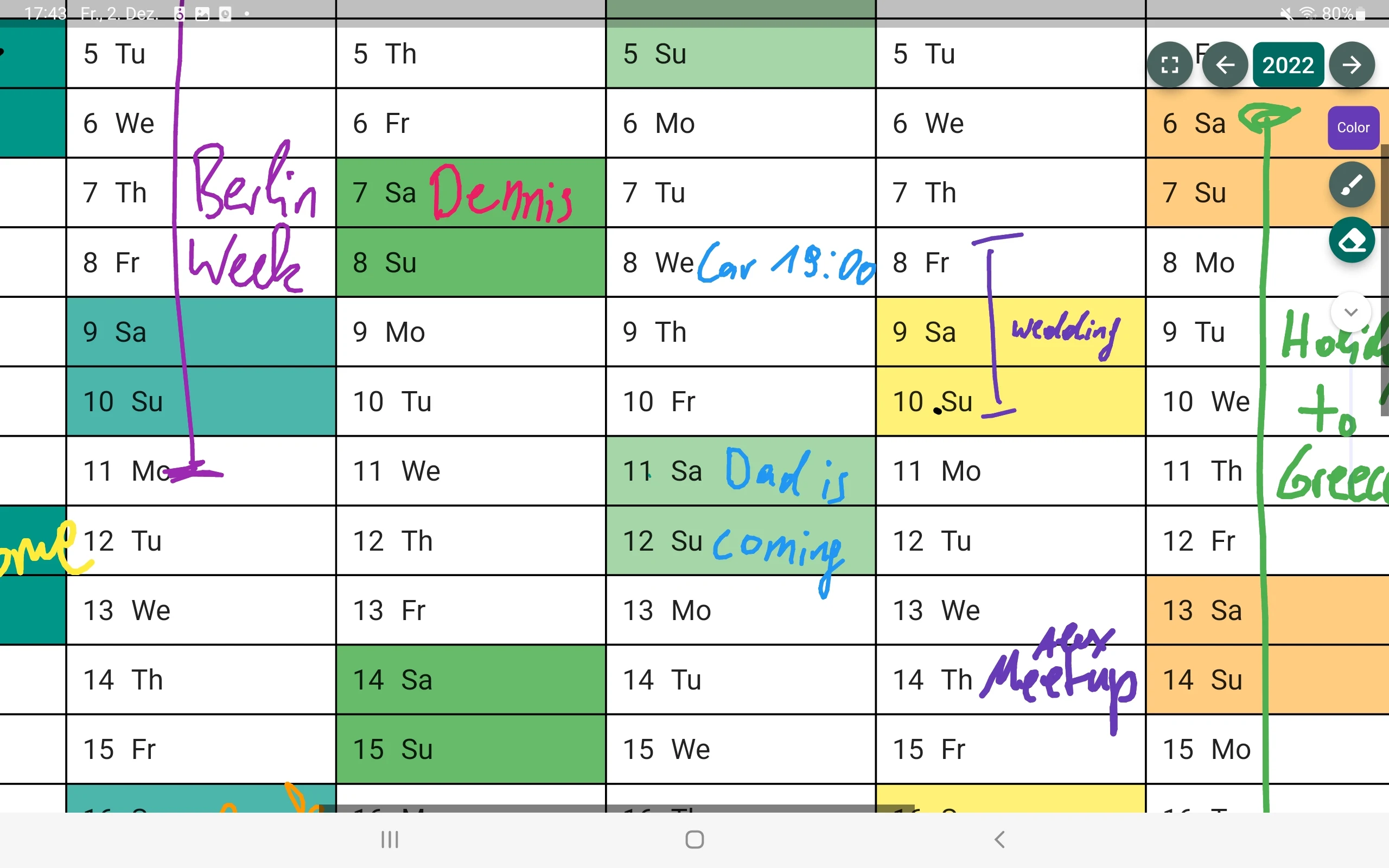 Stift: Calendar for Tablet Pen - App on Amazon Appstore