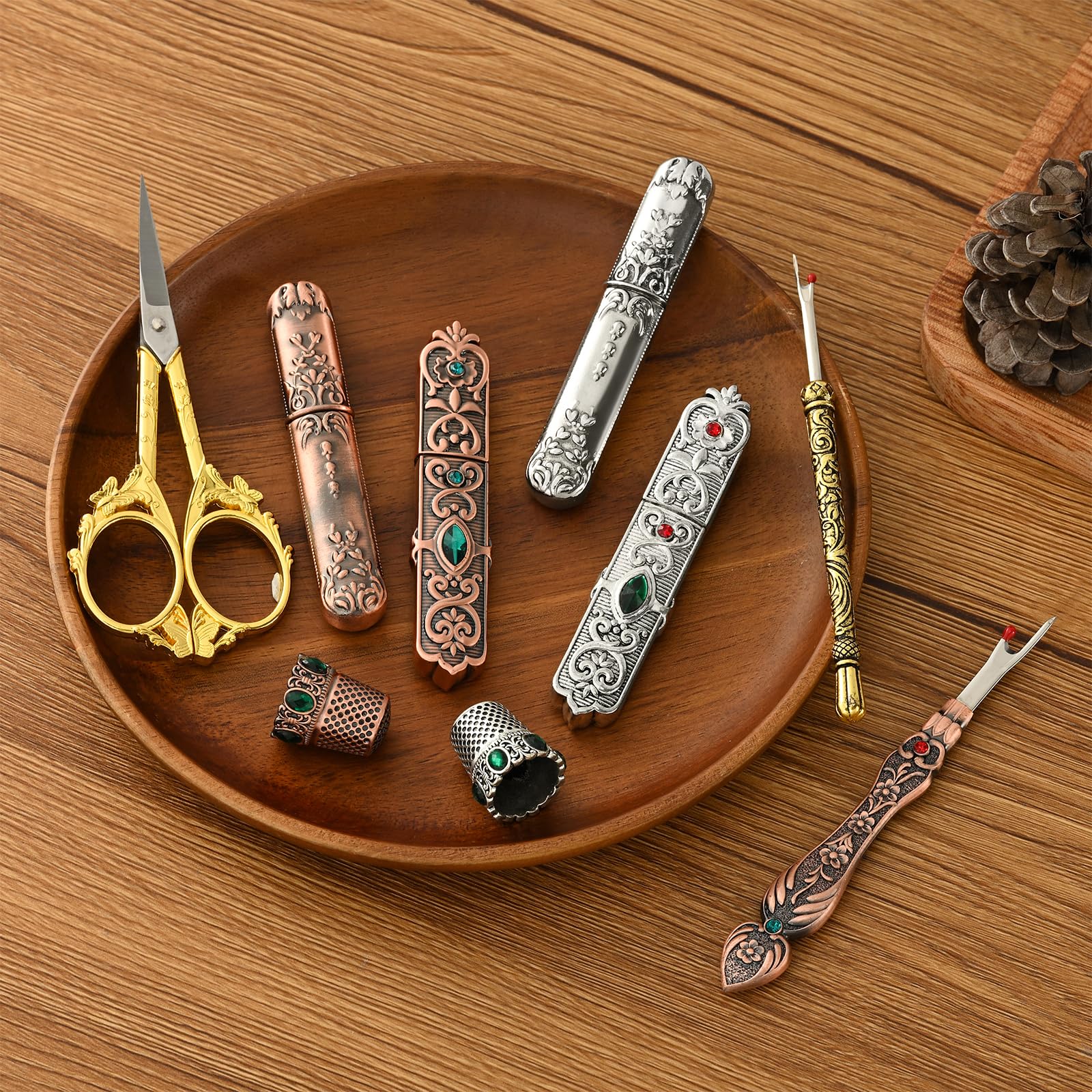 Snapklik.com : Needle Storage Sewing Needles Holder Portable Sewing ...