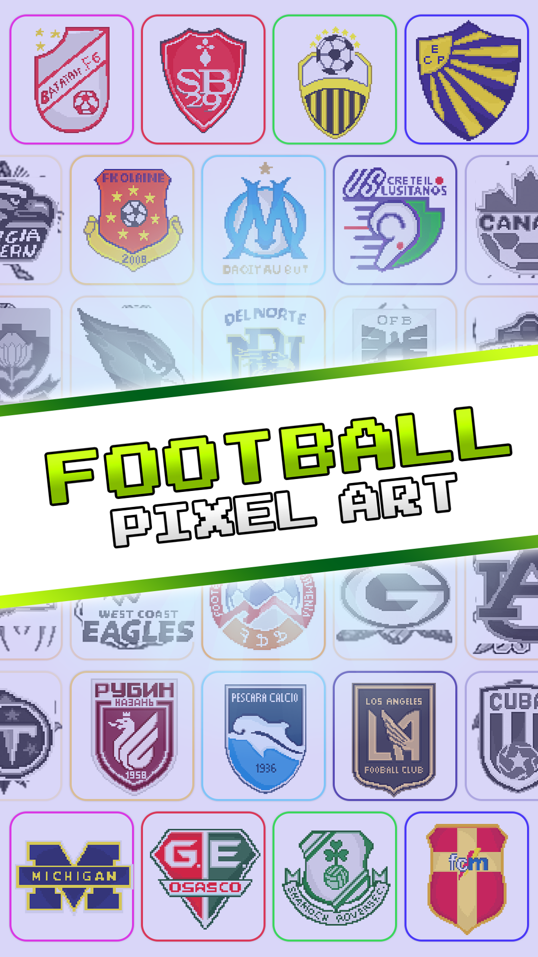 Football Logo Pixel Art:Amazon.com:Appstore for Android