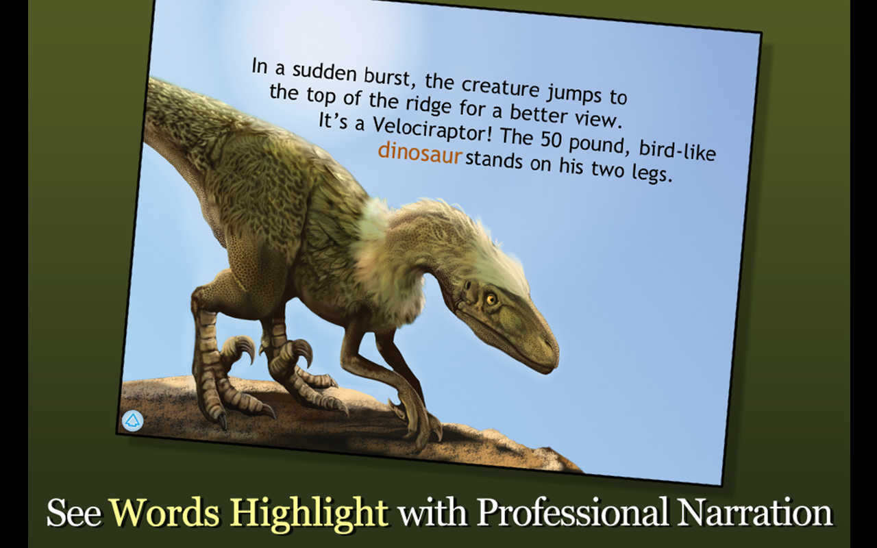 Velociraptor: Small and Speedy - Smithsonian’s Prehistoric Pals - App ...
