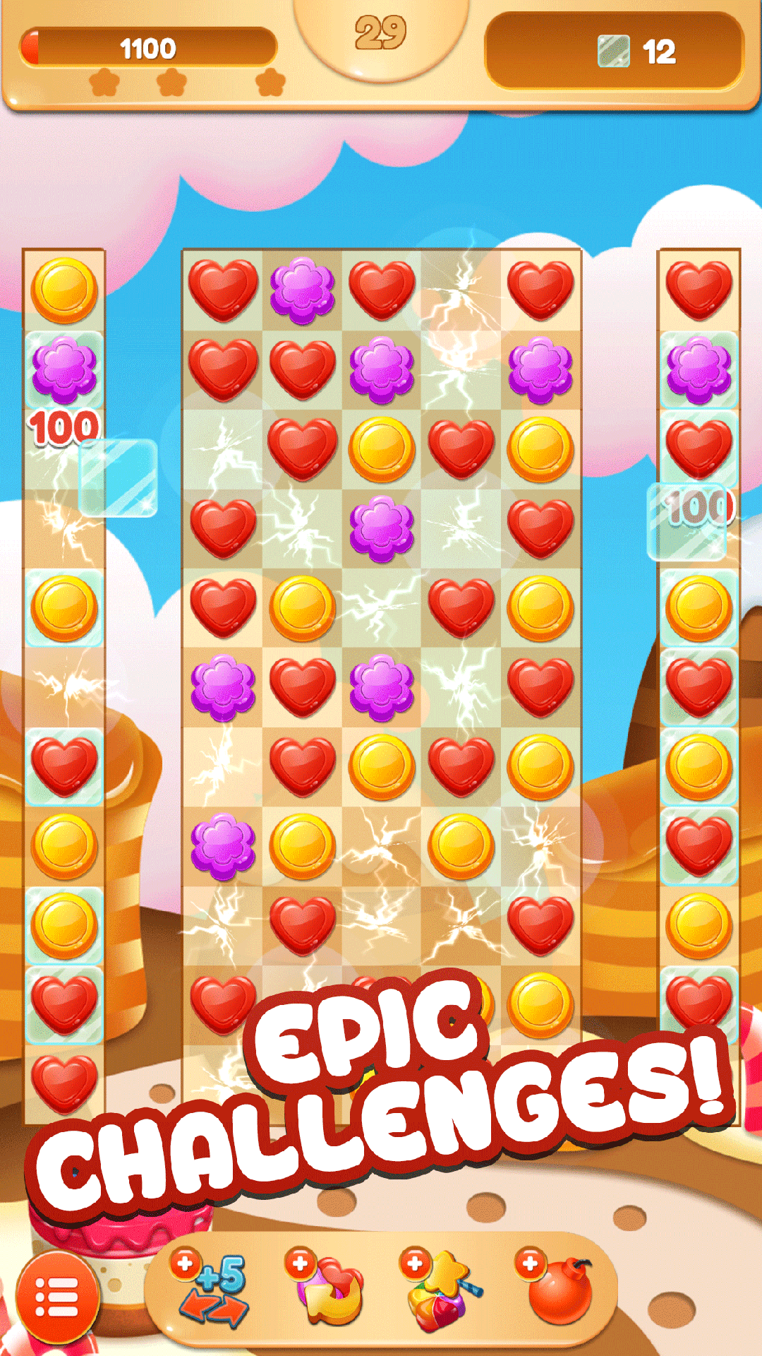 Sweet Candy - Classic Crush Match 3 Puzzle Adventure Game for Adults ...