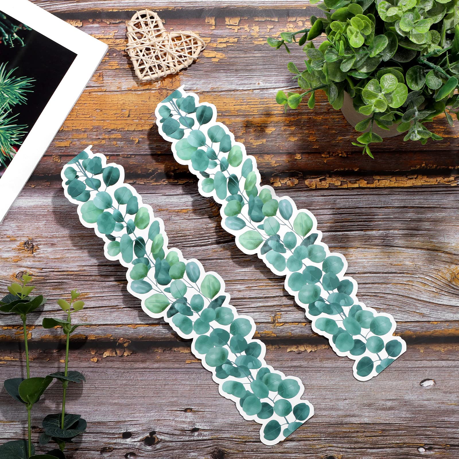 Snapklik.com : Durony 6 Pieces Magnetic Eucalyptus Bulletin Board ...