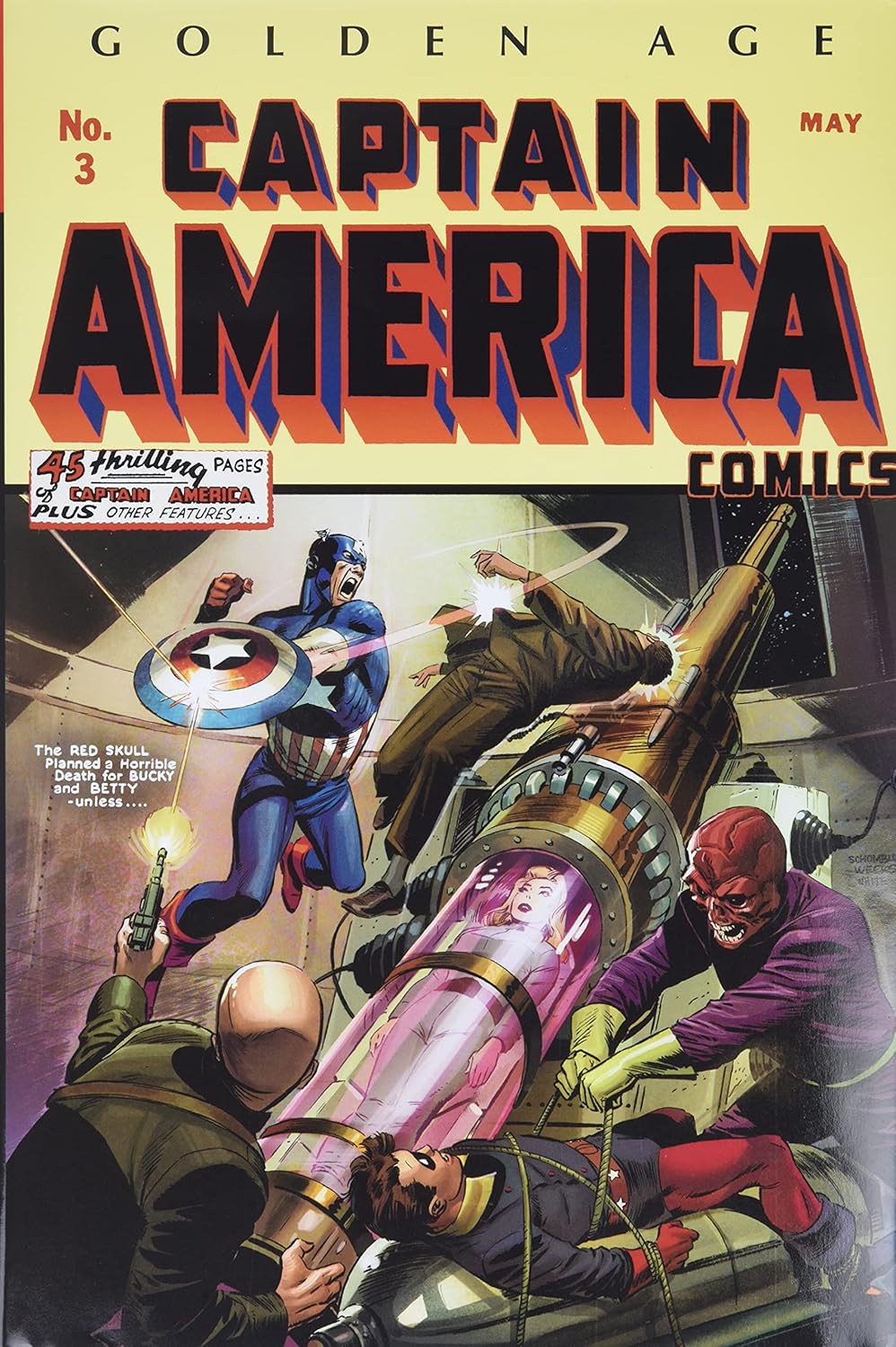 Golden Age Captain America Omnibus Vol. 1 [New Printing] (Golden Age ...
